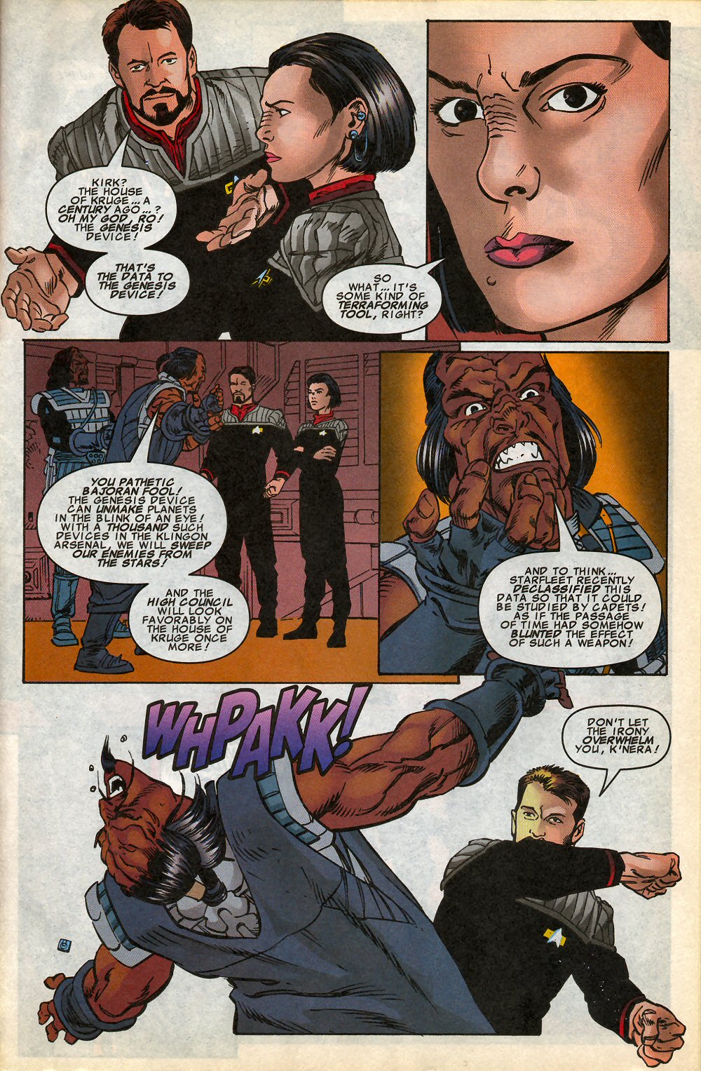 Read online Star Trek: The Next Generation - Riker comic - Issue # Full