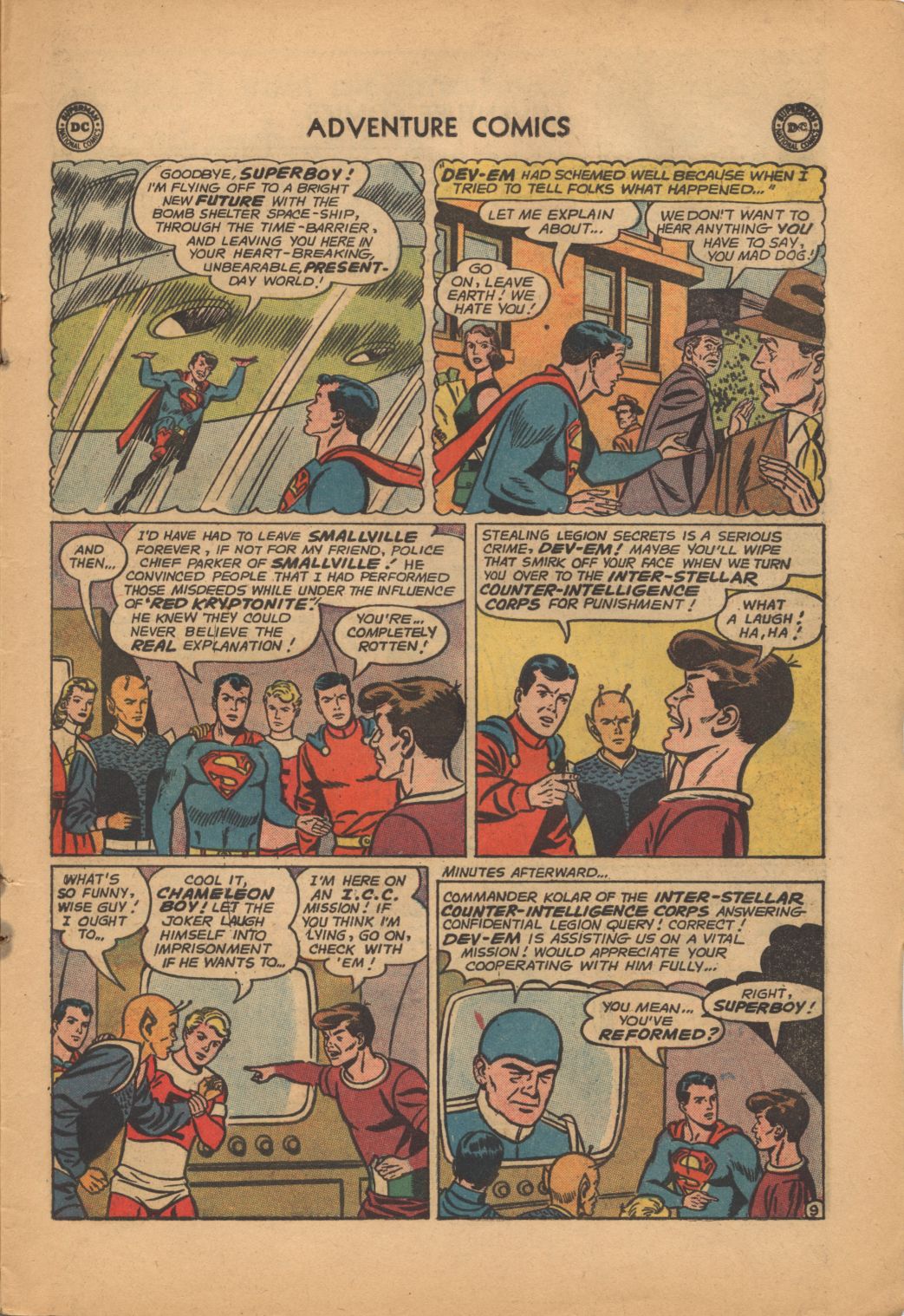 Read online Adventure Comics (1938) comic - Issue #320