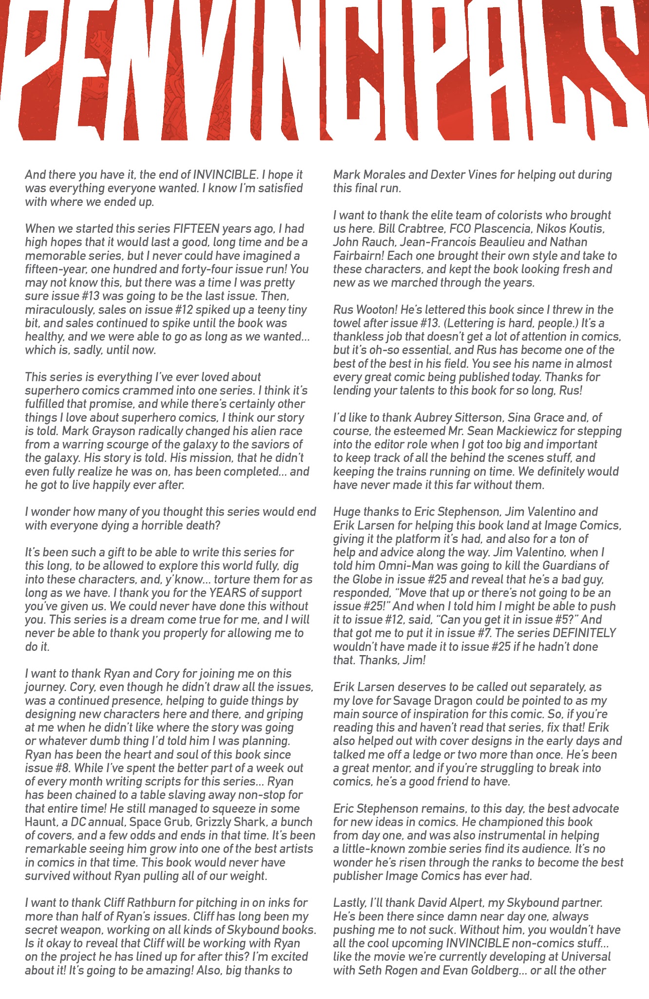 Invincible 144 (2018) - Read All Comics Online