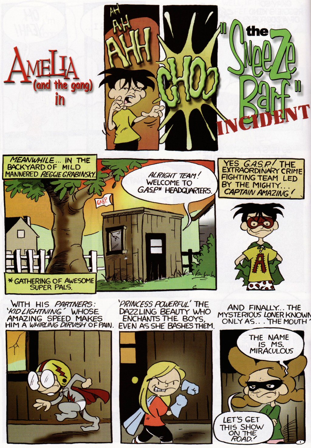 Read online Amelia Rules! comic - Issue #1