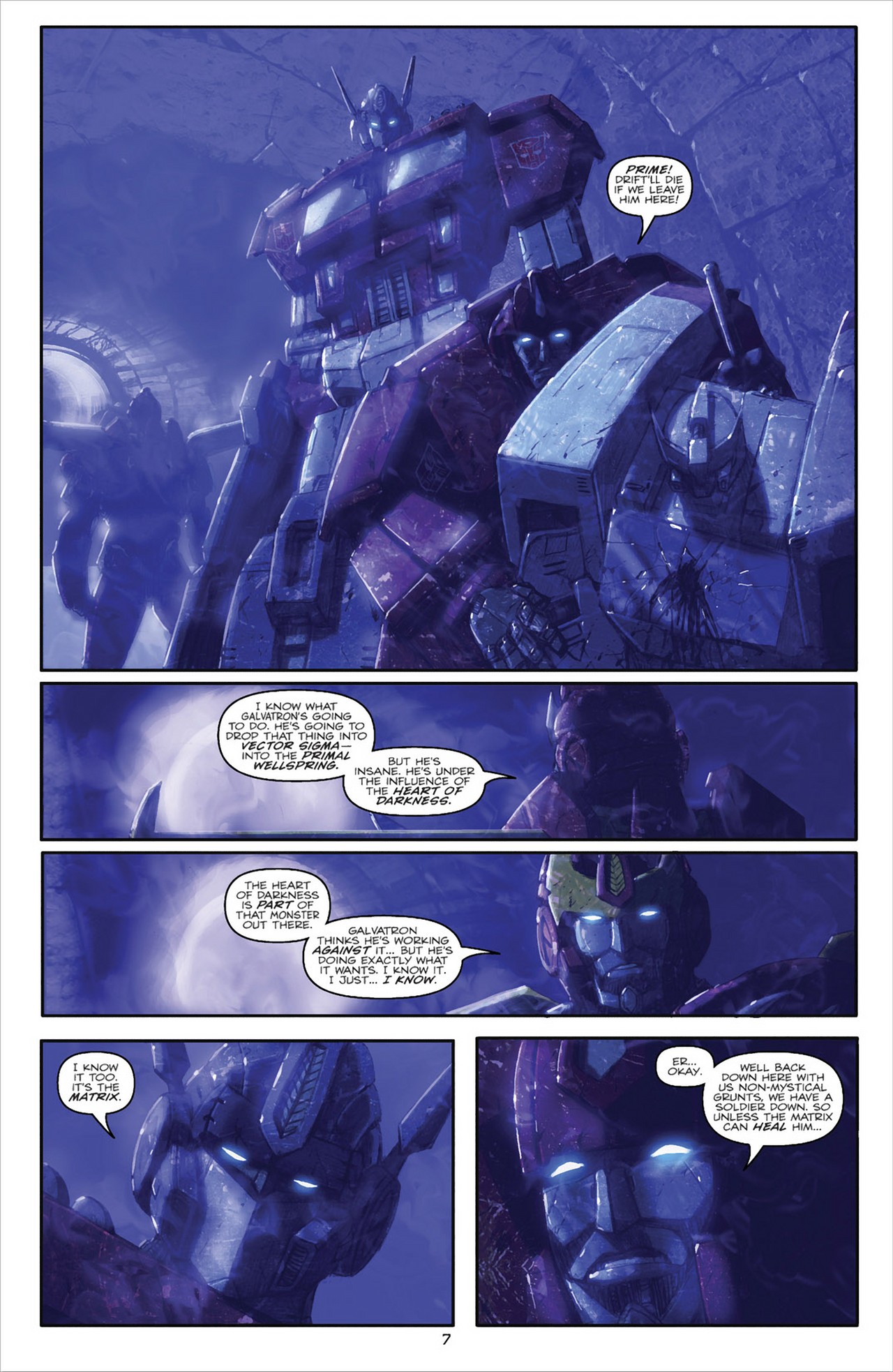 Read online The Transformers (2009) comic - Issue #30