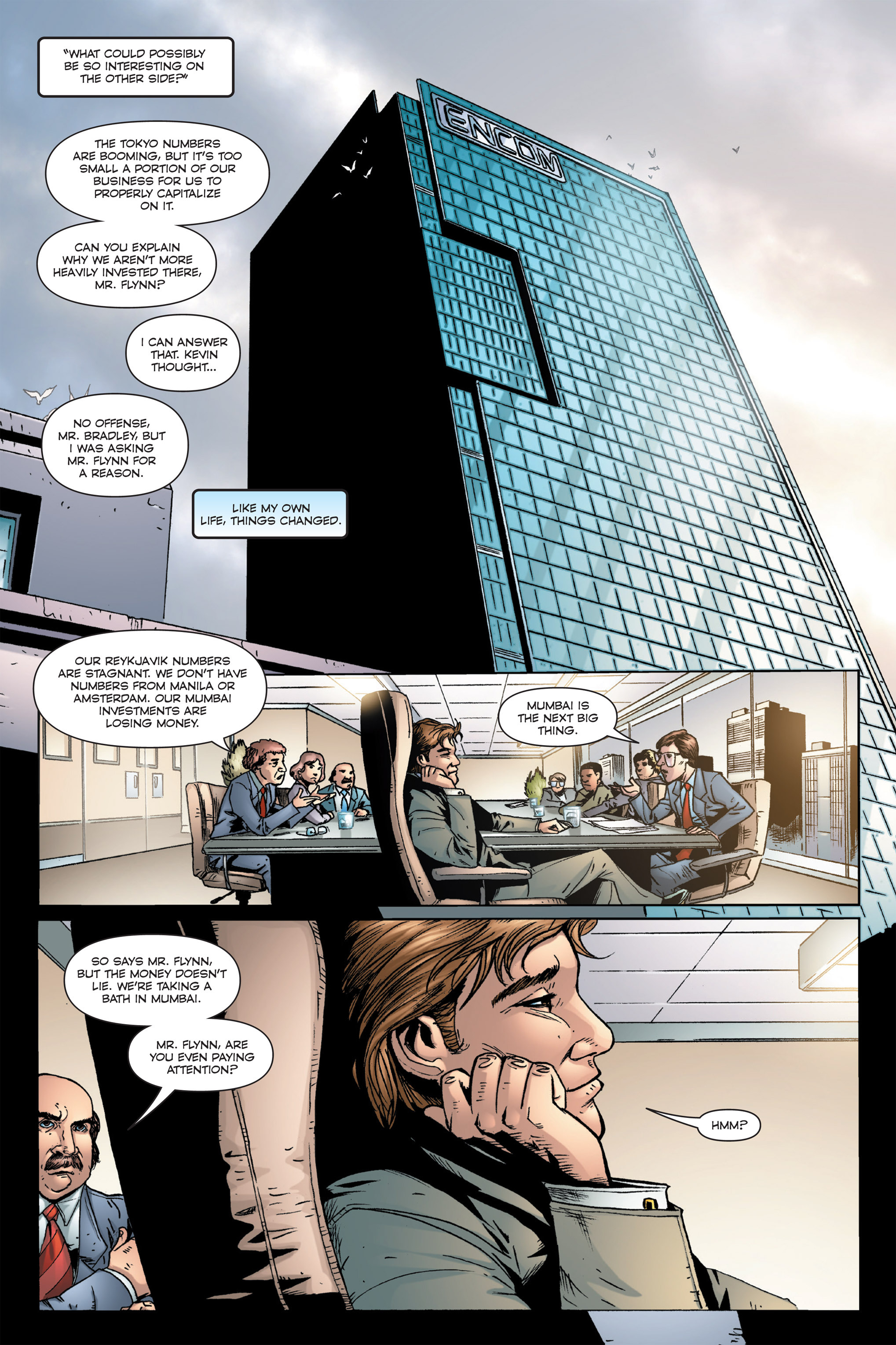 Read online TRON: Betrayal comic - Issue # TPB