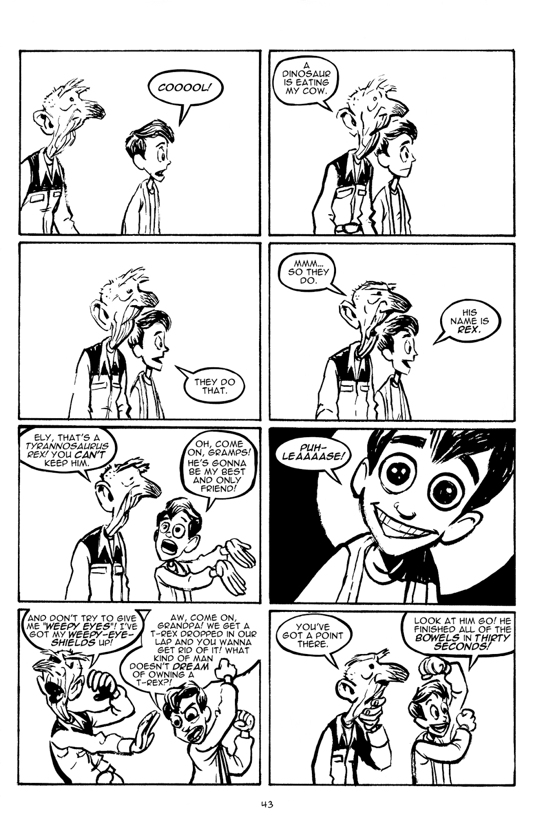 Read online Tommysaurus Rex comic - Issue # TPB