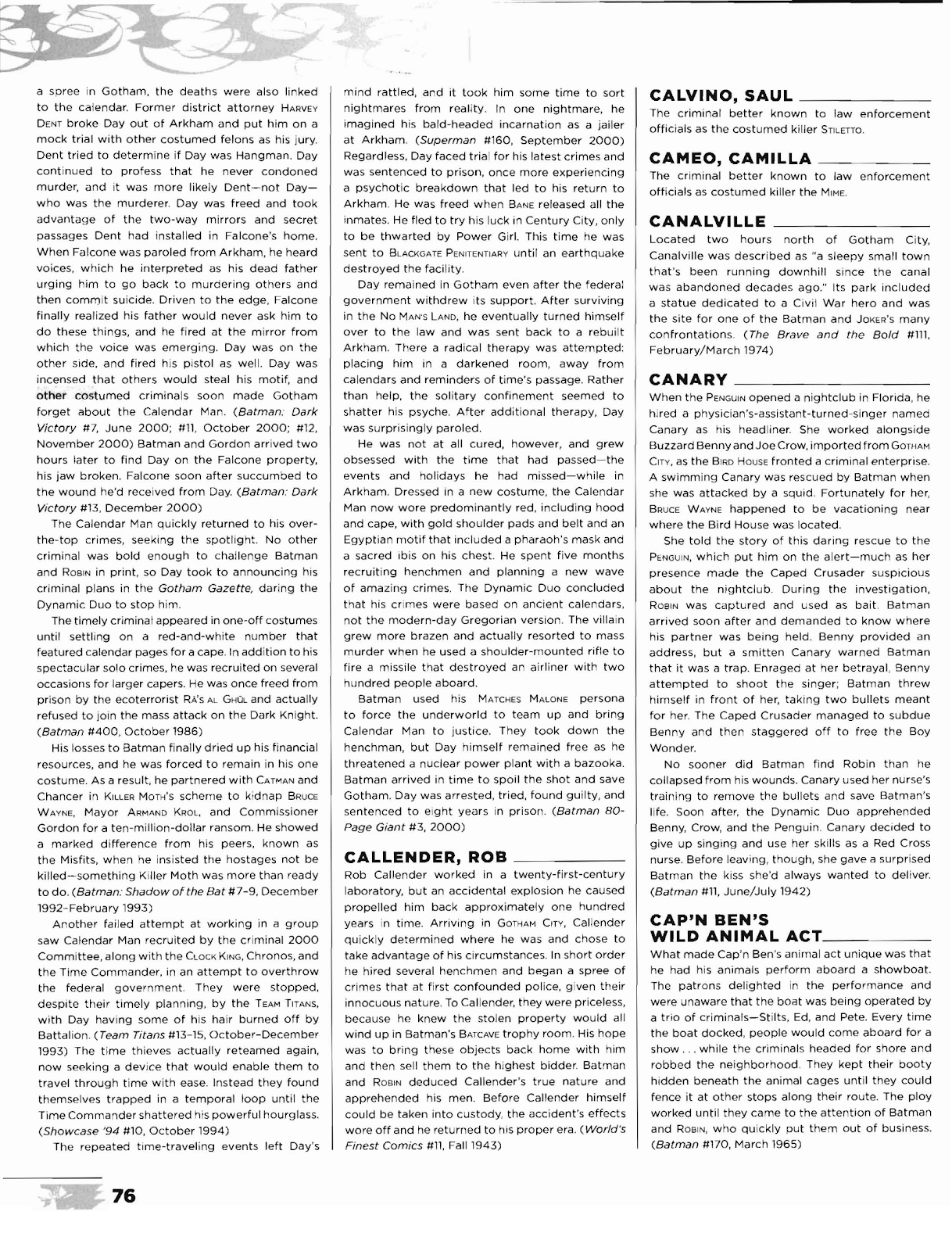 Read online The Essential Batman Encyclopedia comic - Issue # TPB (Part 1)