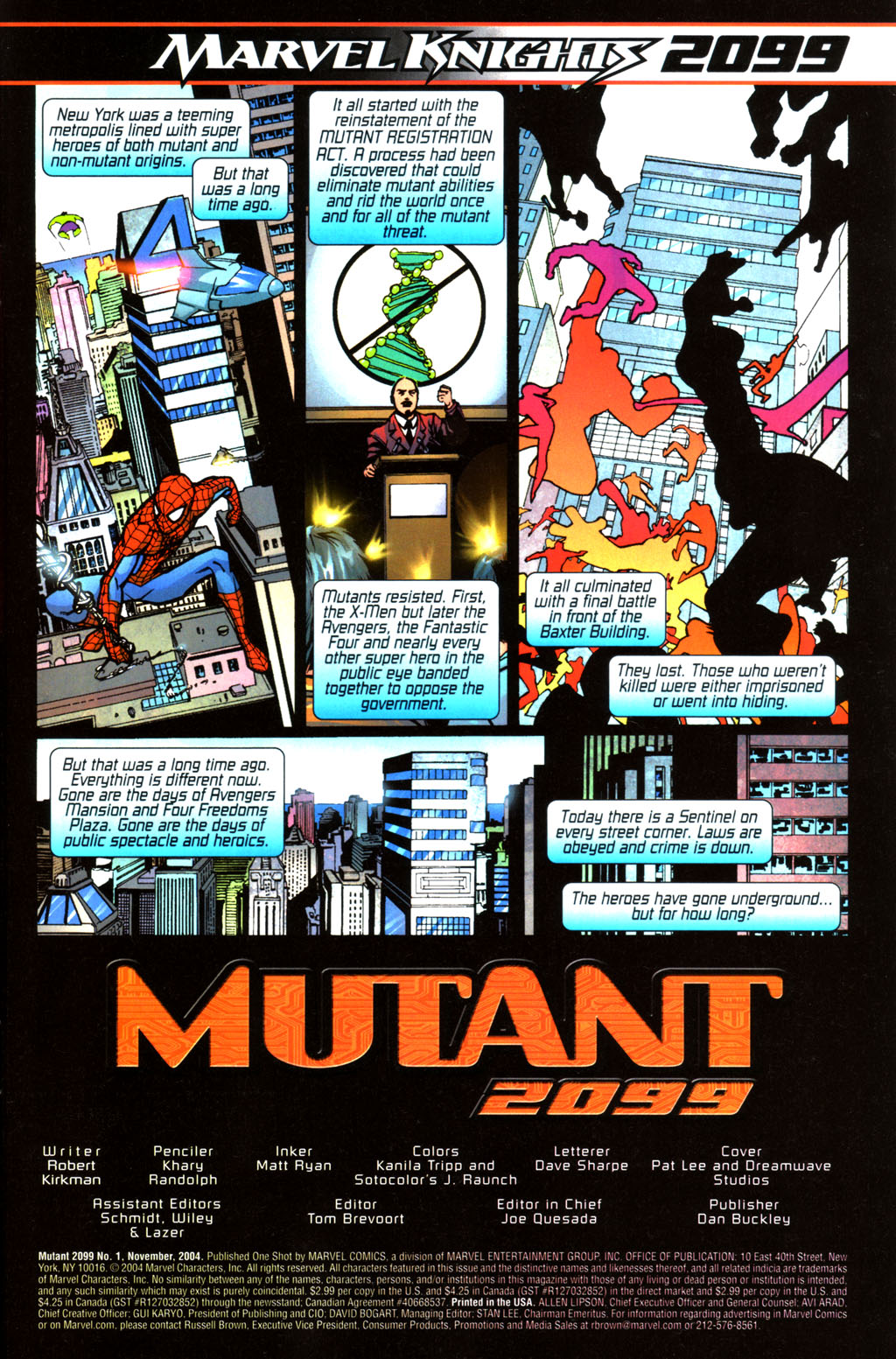 Read online Mutant 2099 comic - Issue # Full