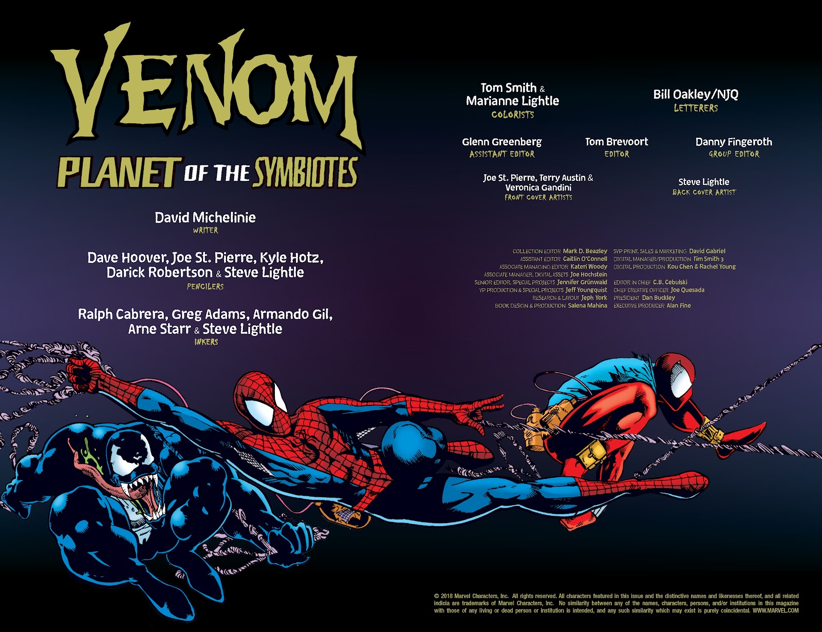 Read online Venom: Planet of the Symbiotes comic - Issue # TPB