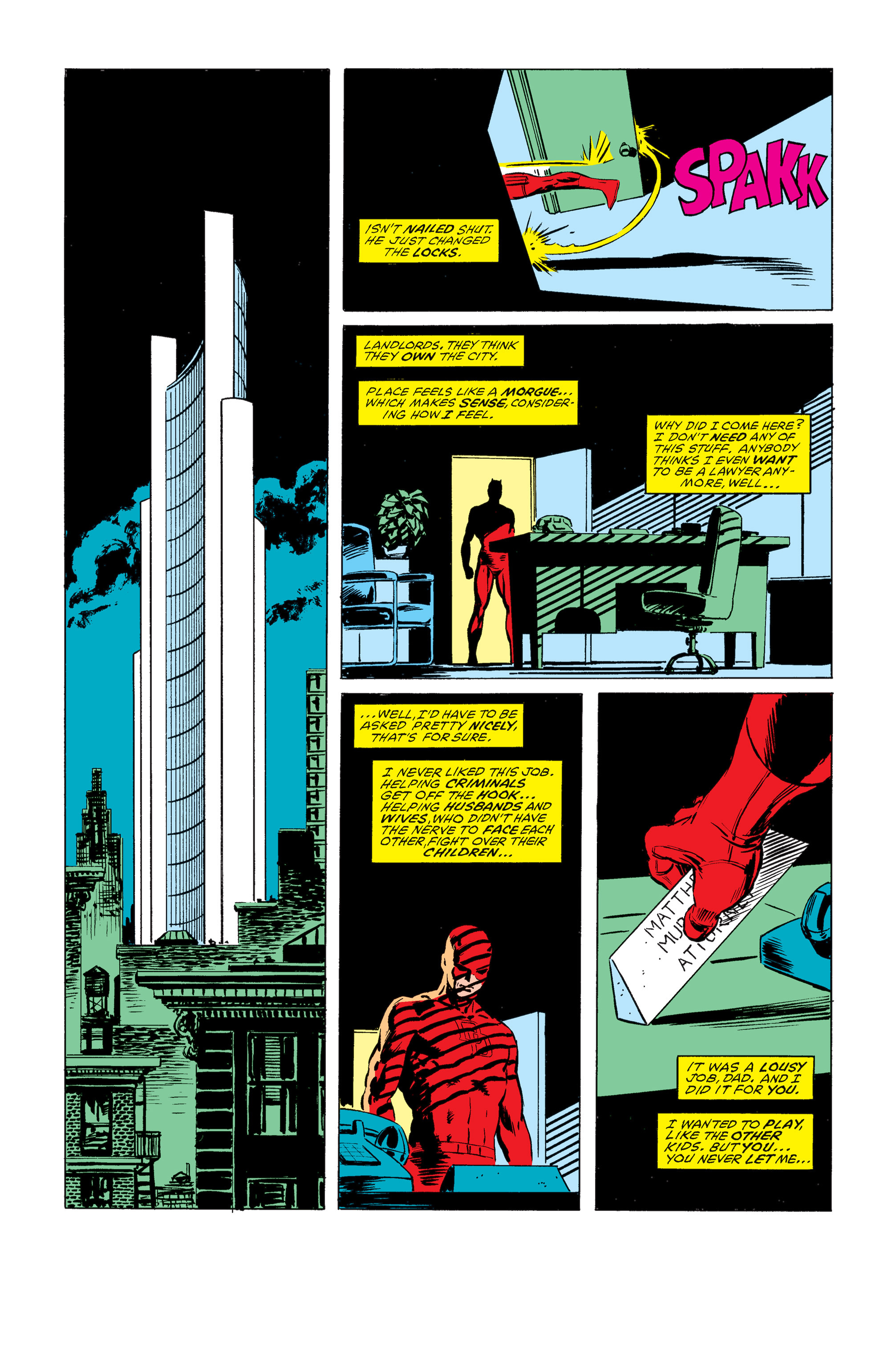 Read online Daredevil: Born Again comic - Issue # Full