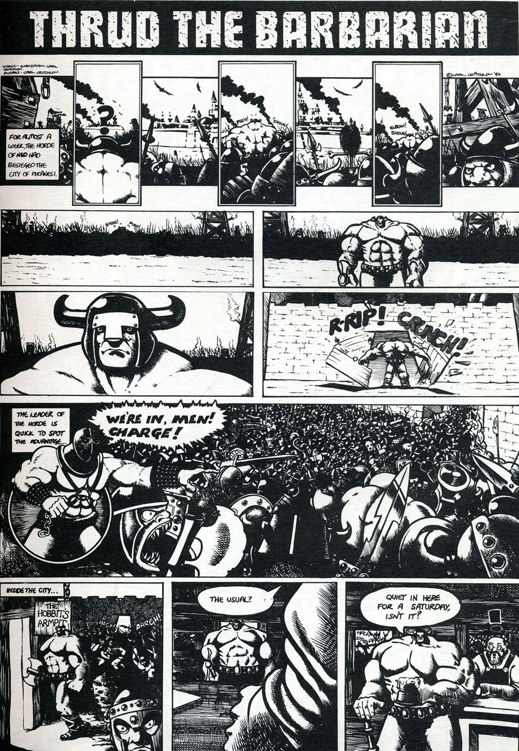 Read online Thrud the Barbarian comic - Issue # Full