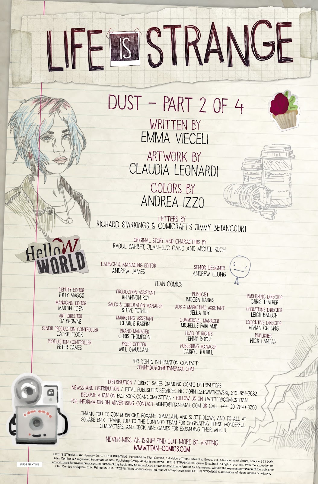 Read online Life is Strange comic - Issue #2