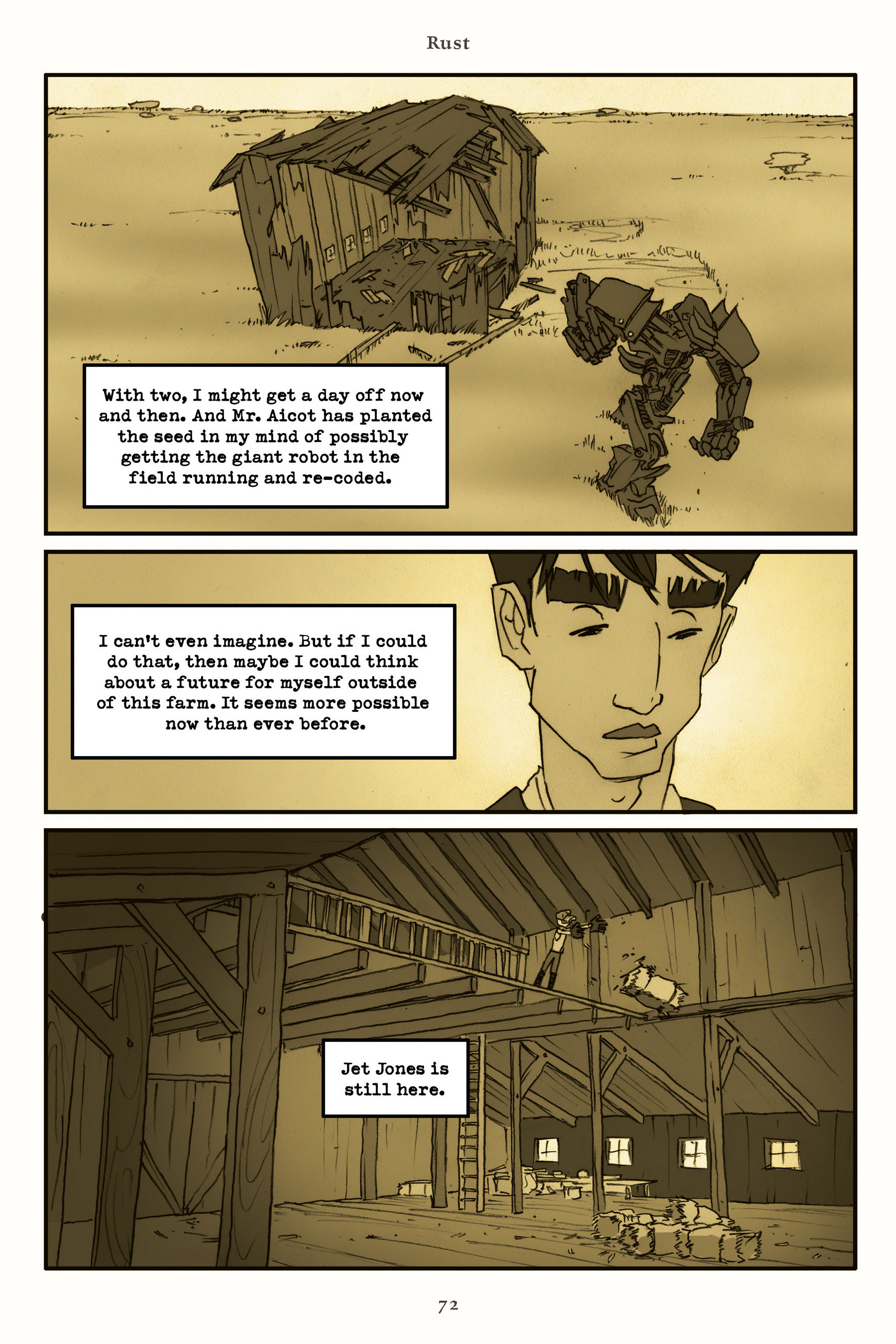 Read online Rust comic - Issue # TPB 2