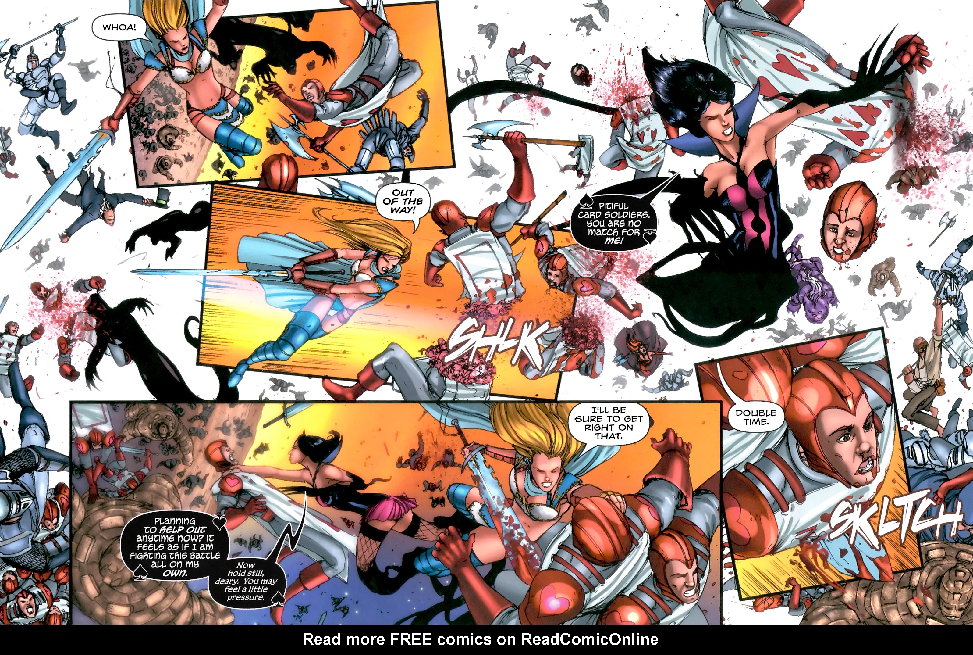 Read online Grimm Fairy Tales presents Alice in Wonderland comic - Issue #6