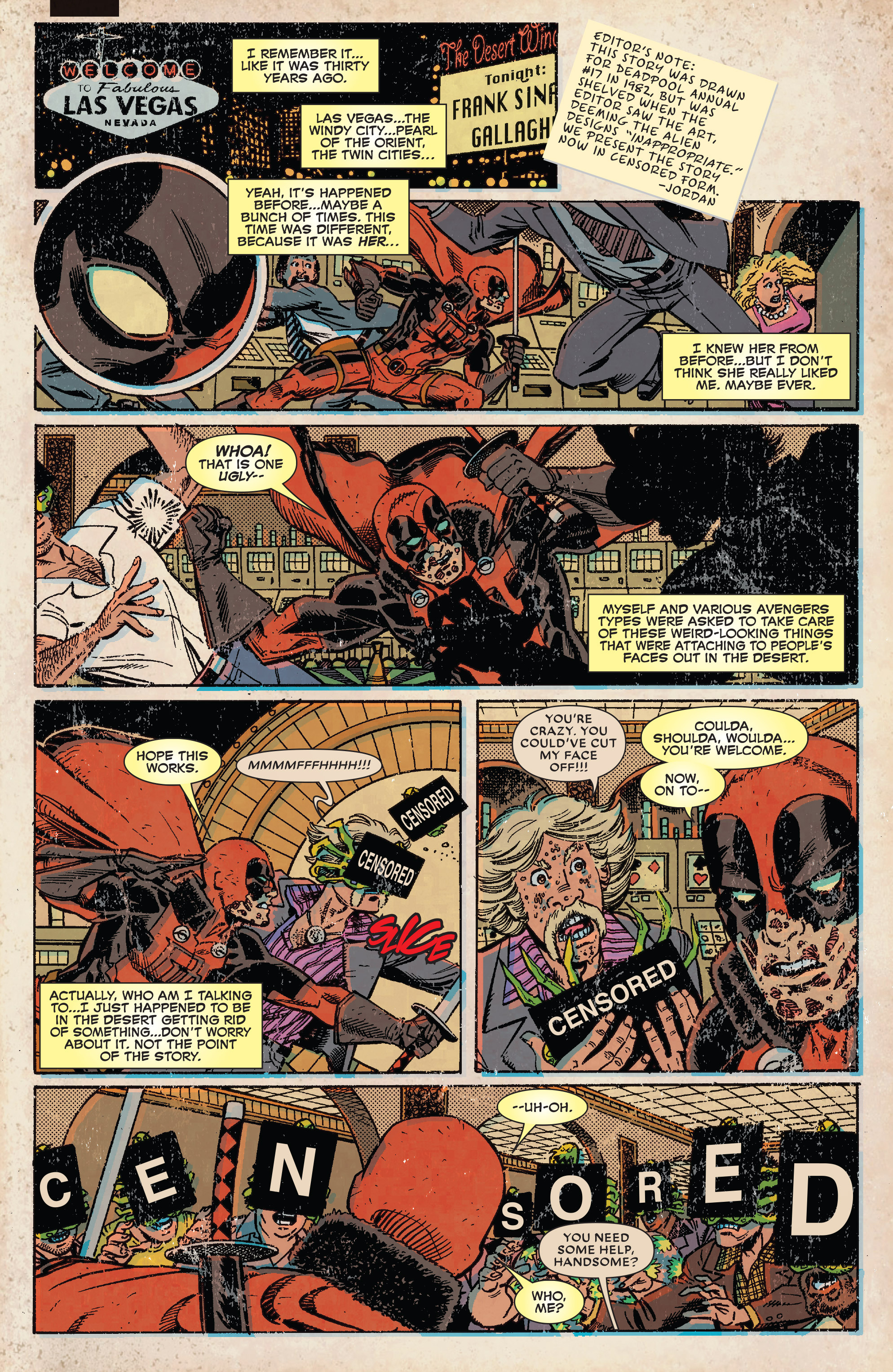 Read online Deadpool Flashbacks comic - Issue # Full