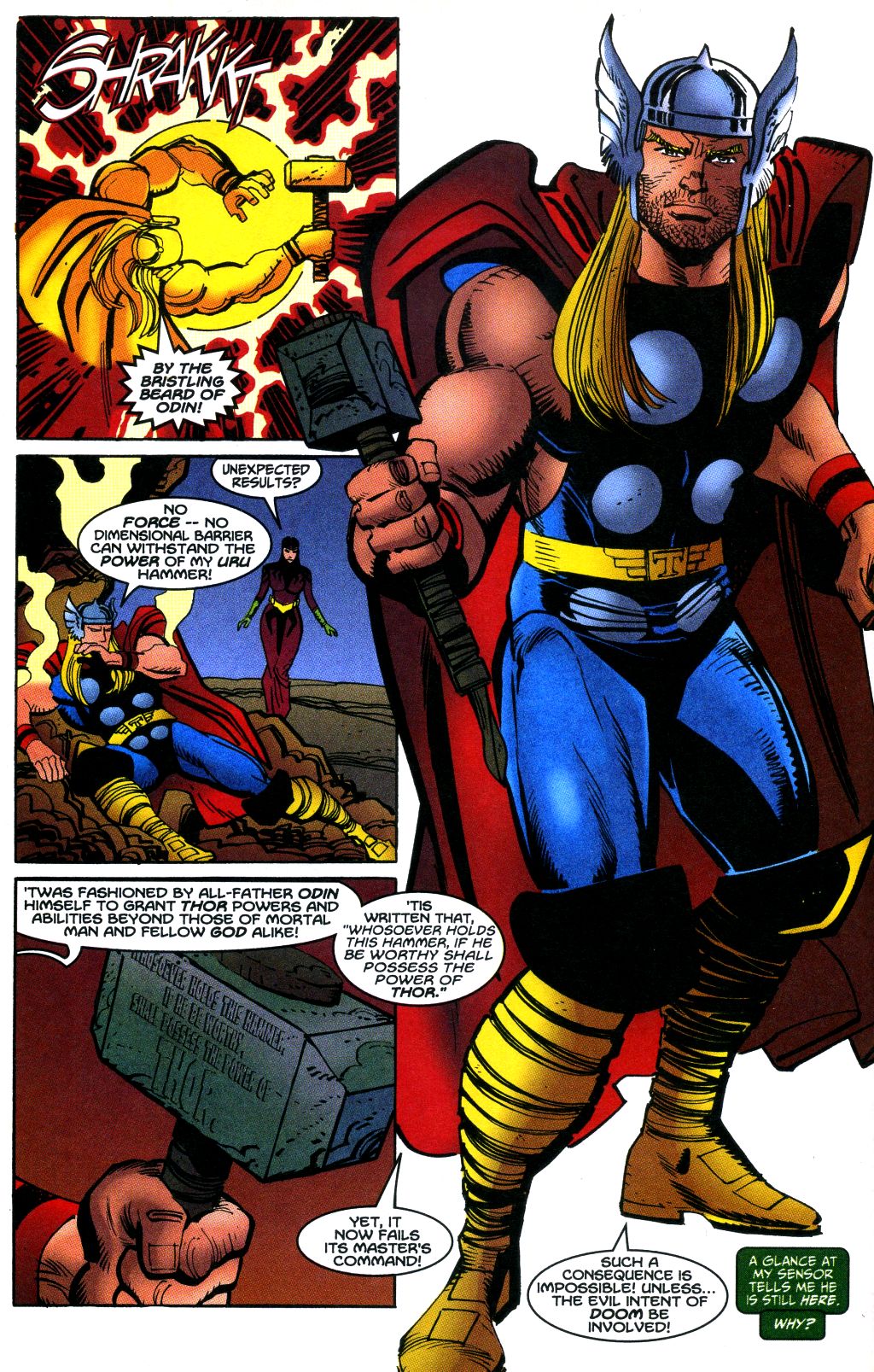 Read online Thor (1998) comic - Issue # Annual 1999