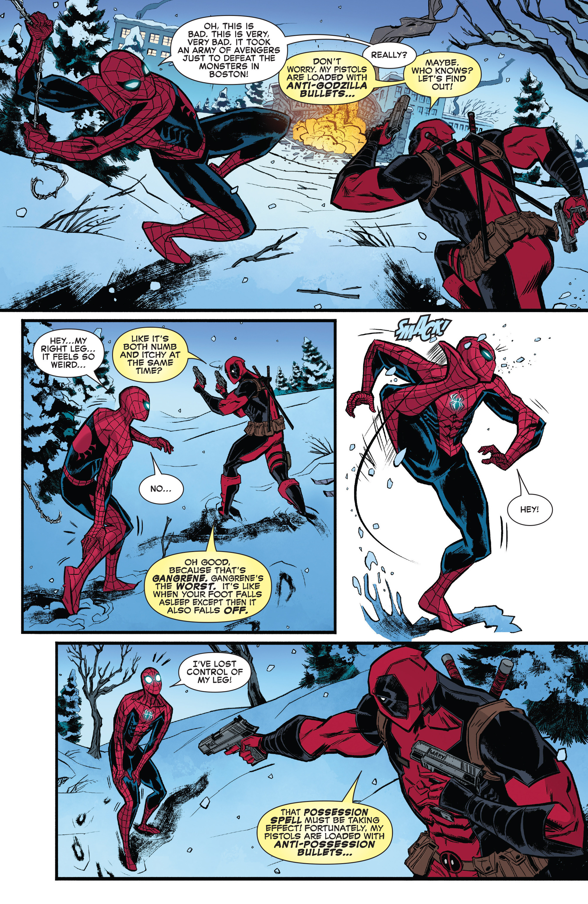 Read online Spider-Man/Deadpool comic - Issue #1 MU