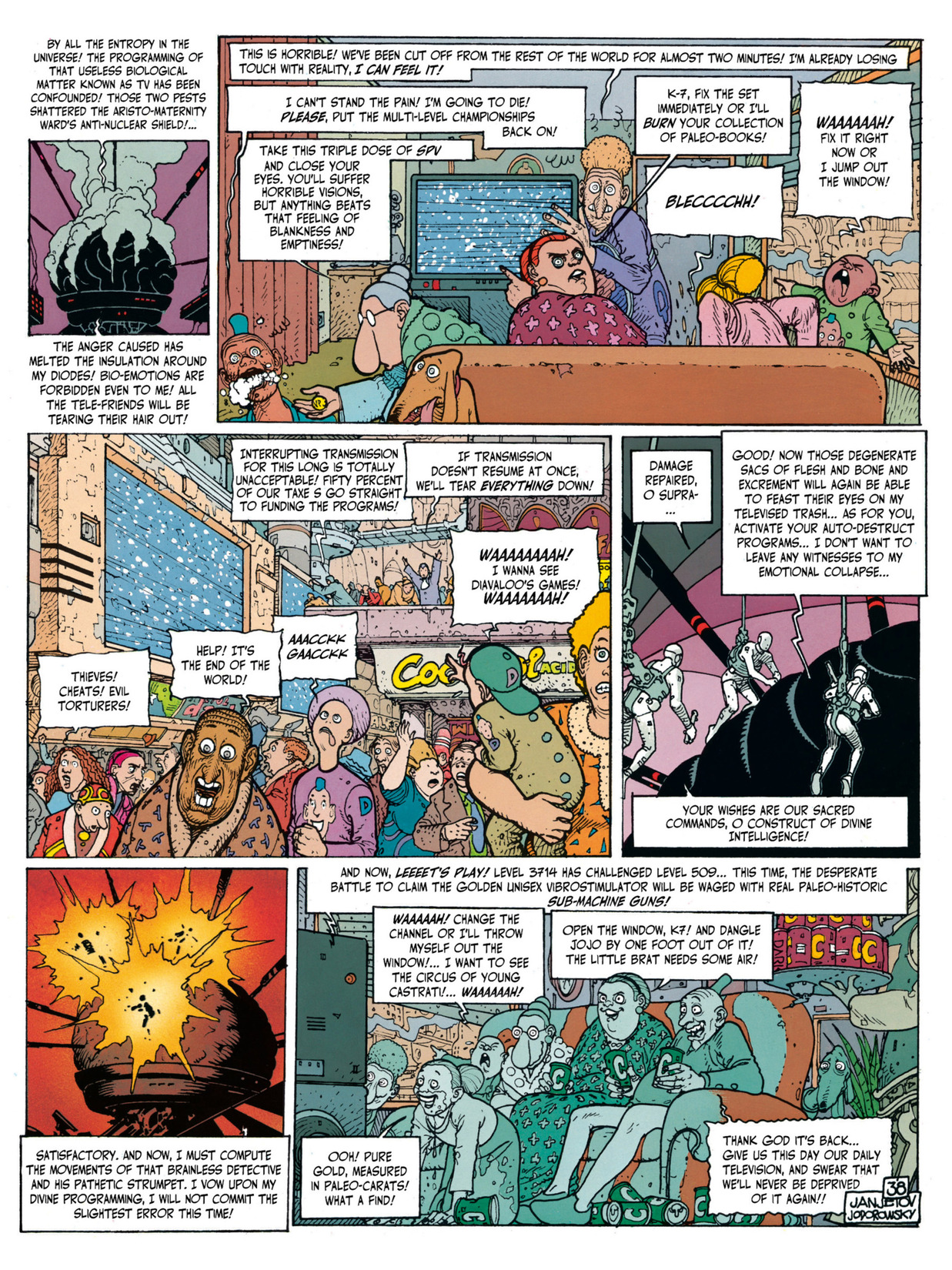 Read online Before the Incal comic - Issue #4