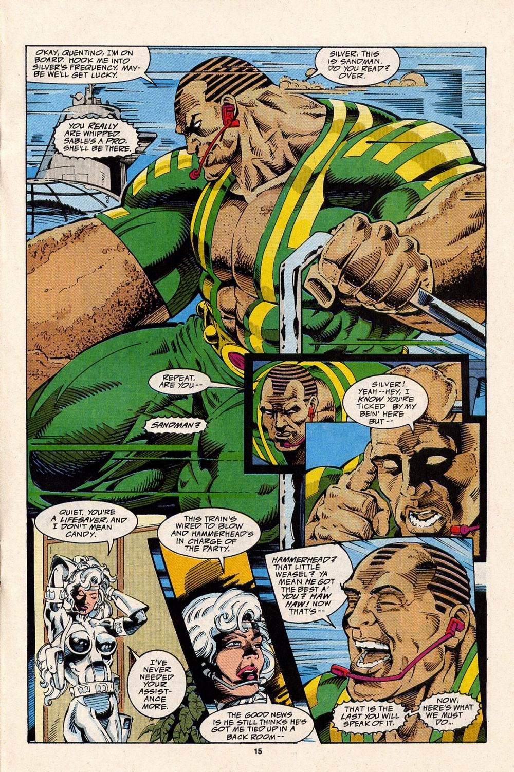 Read online Silver Sable and the Wild Pack comic - Issue #32