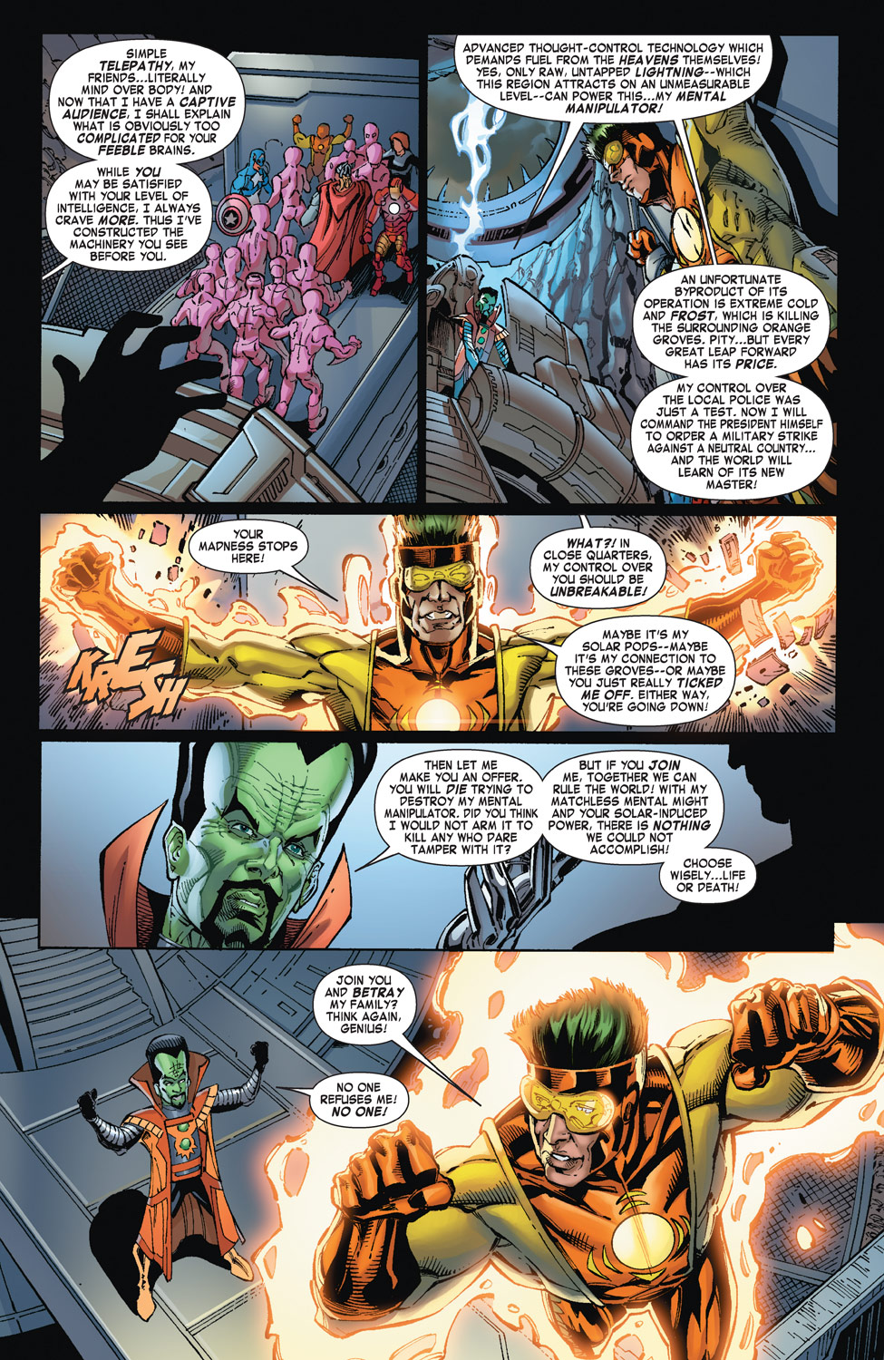 Read online Avengers Assemble Featuring Captain Citrus comic - Issue #1