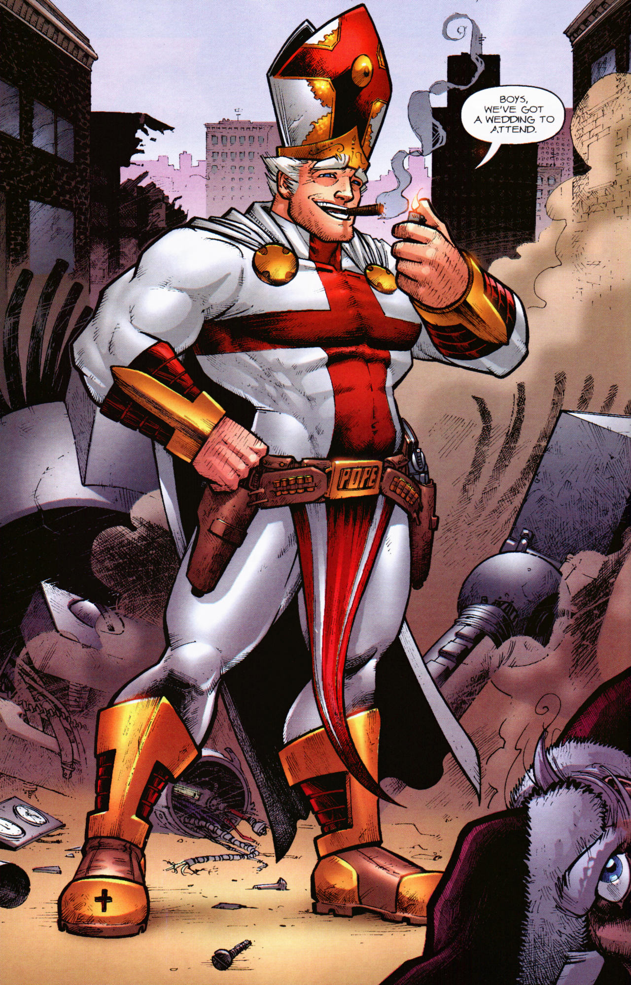 Read online Battle Pope comic - Issue #14