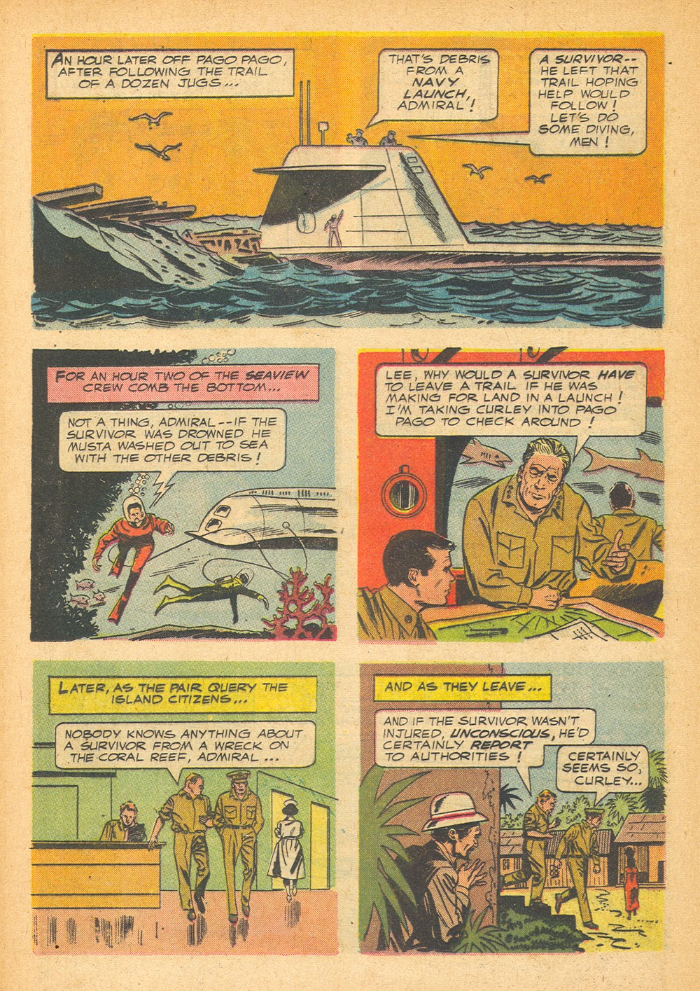 Read online Voyage to the Bottom of the Sea comic - Issue #1