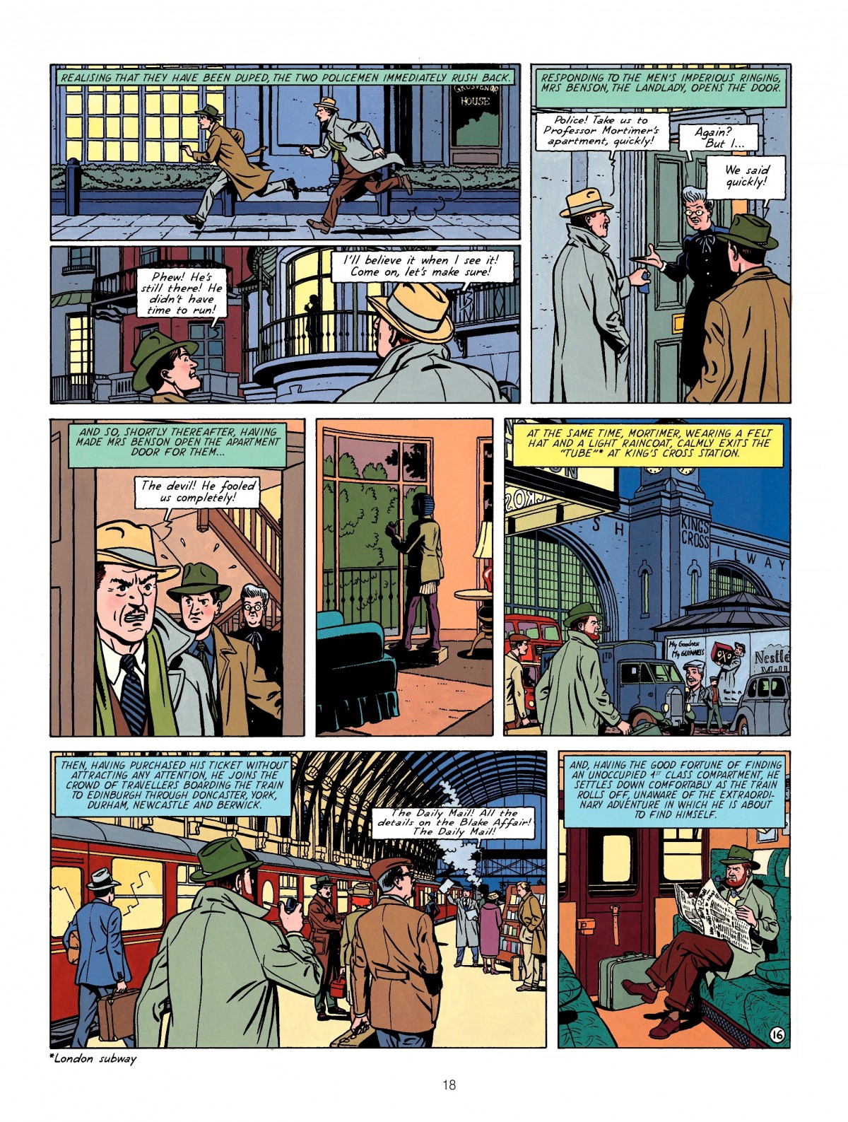 Read online Blake & Mortimer comic - Issue #4