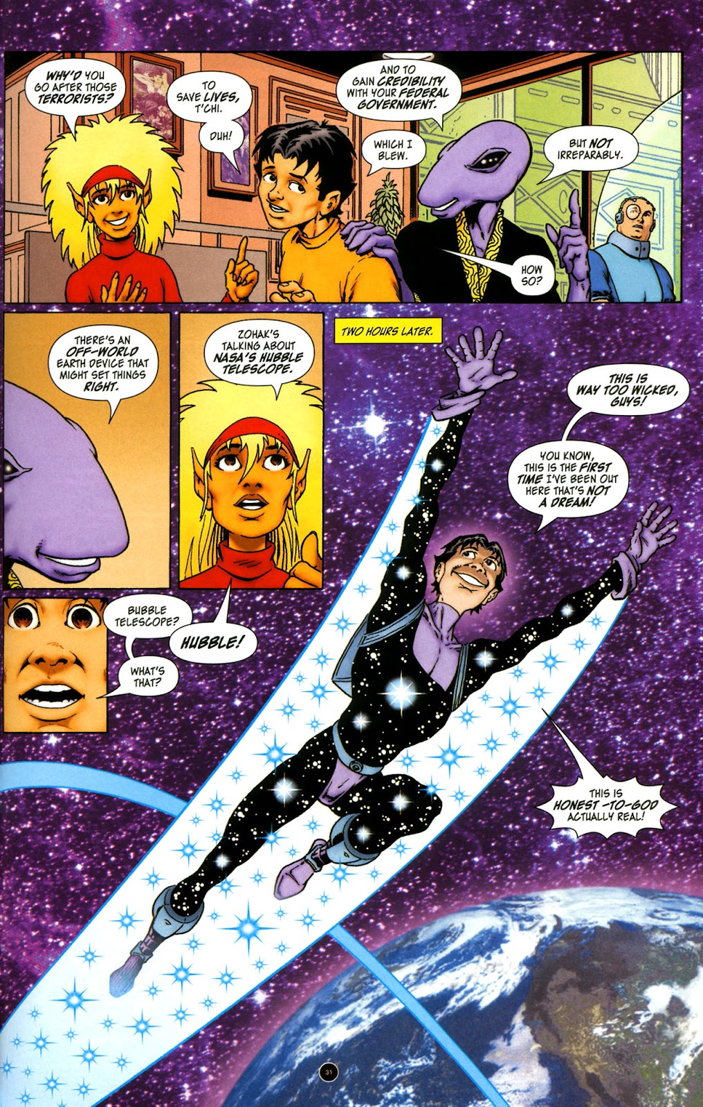 Read online Kid Kosmos: Kidnapped comic - Issue # TPB