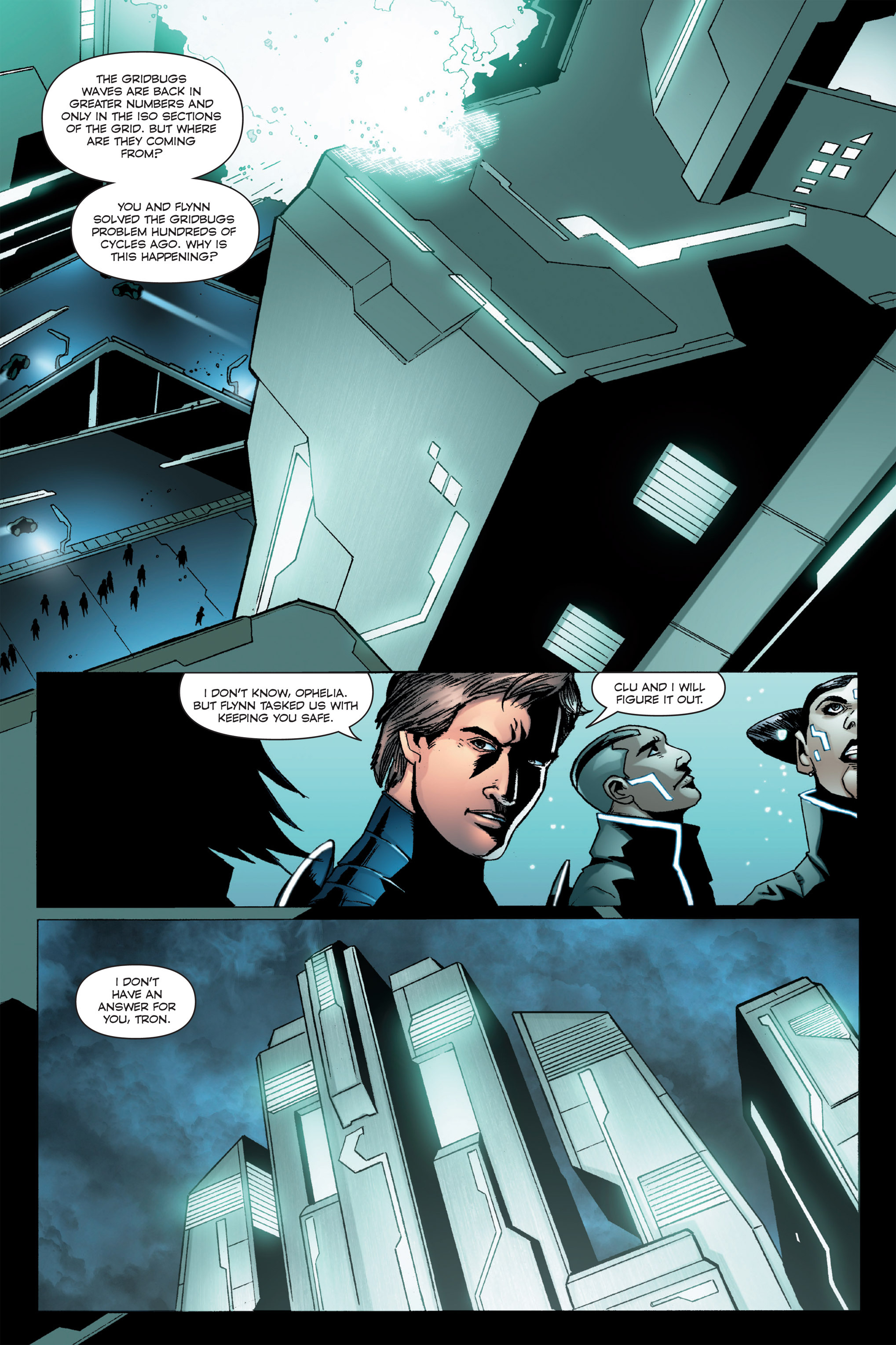 Read online TRON: Betrayal comic - Issue # TPB
