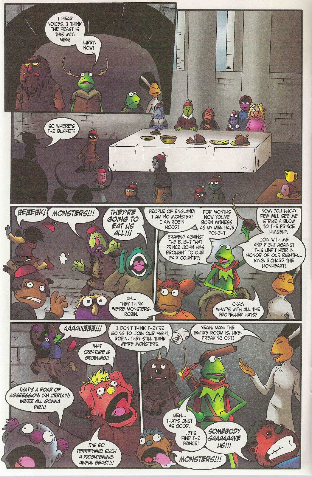 Read online Muppet Robin Hood comic - Issue #2