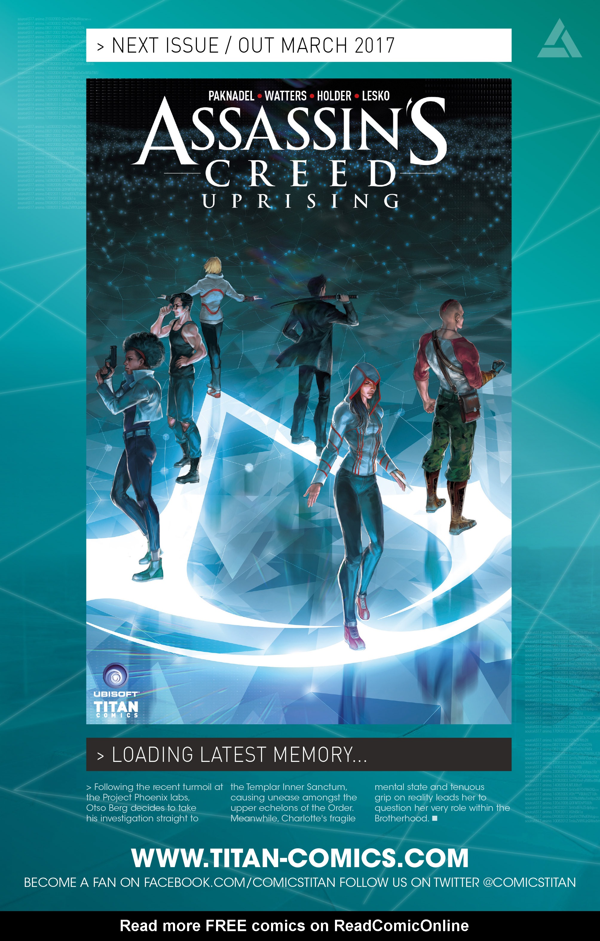 Read online Assassin's Creed: Uprising comic - Issue #1