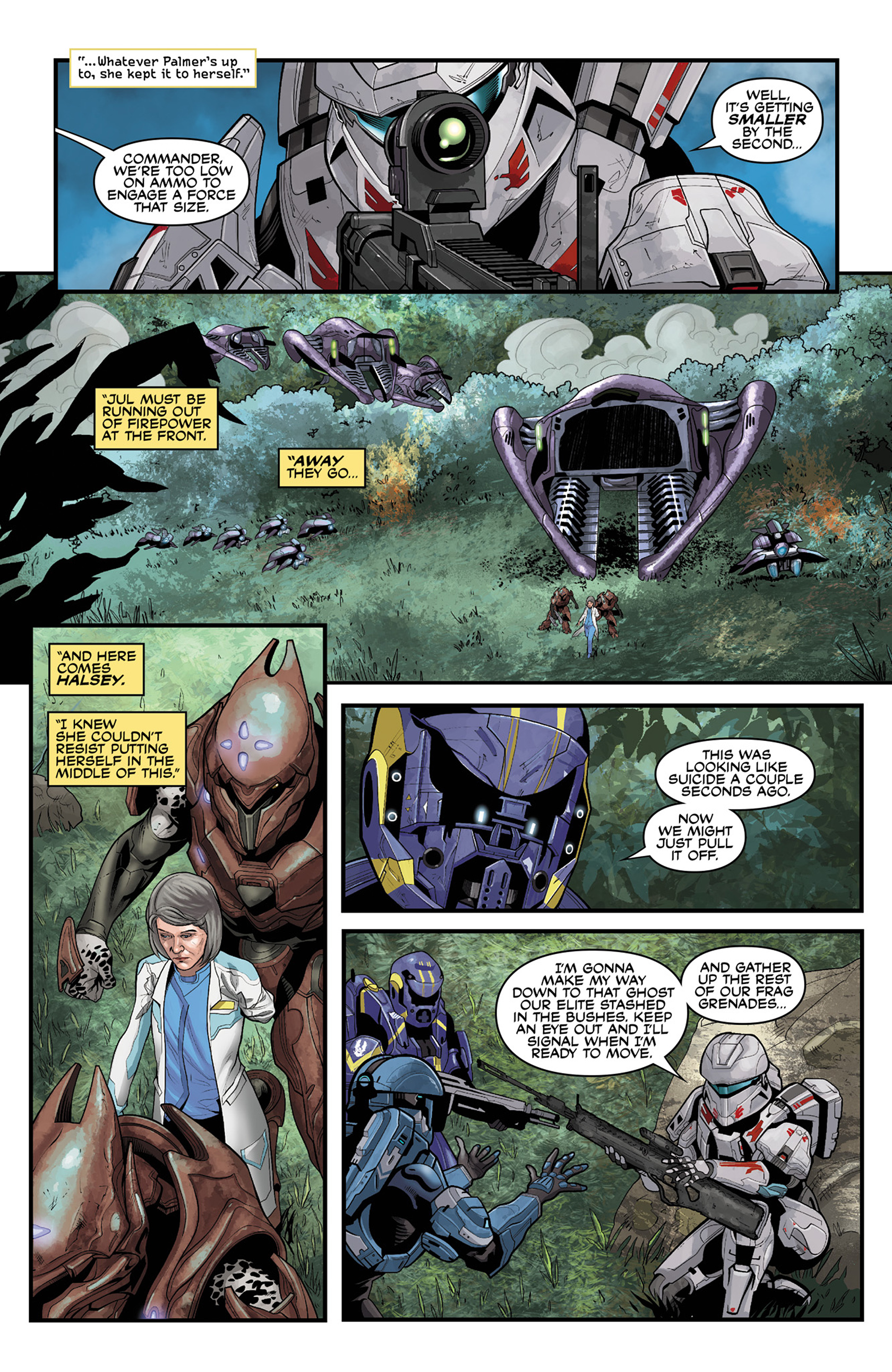 Read online Halo: Escalation comic - Issue #16