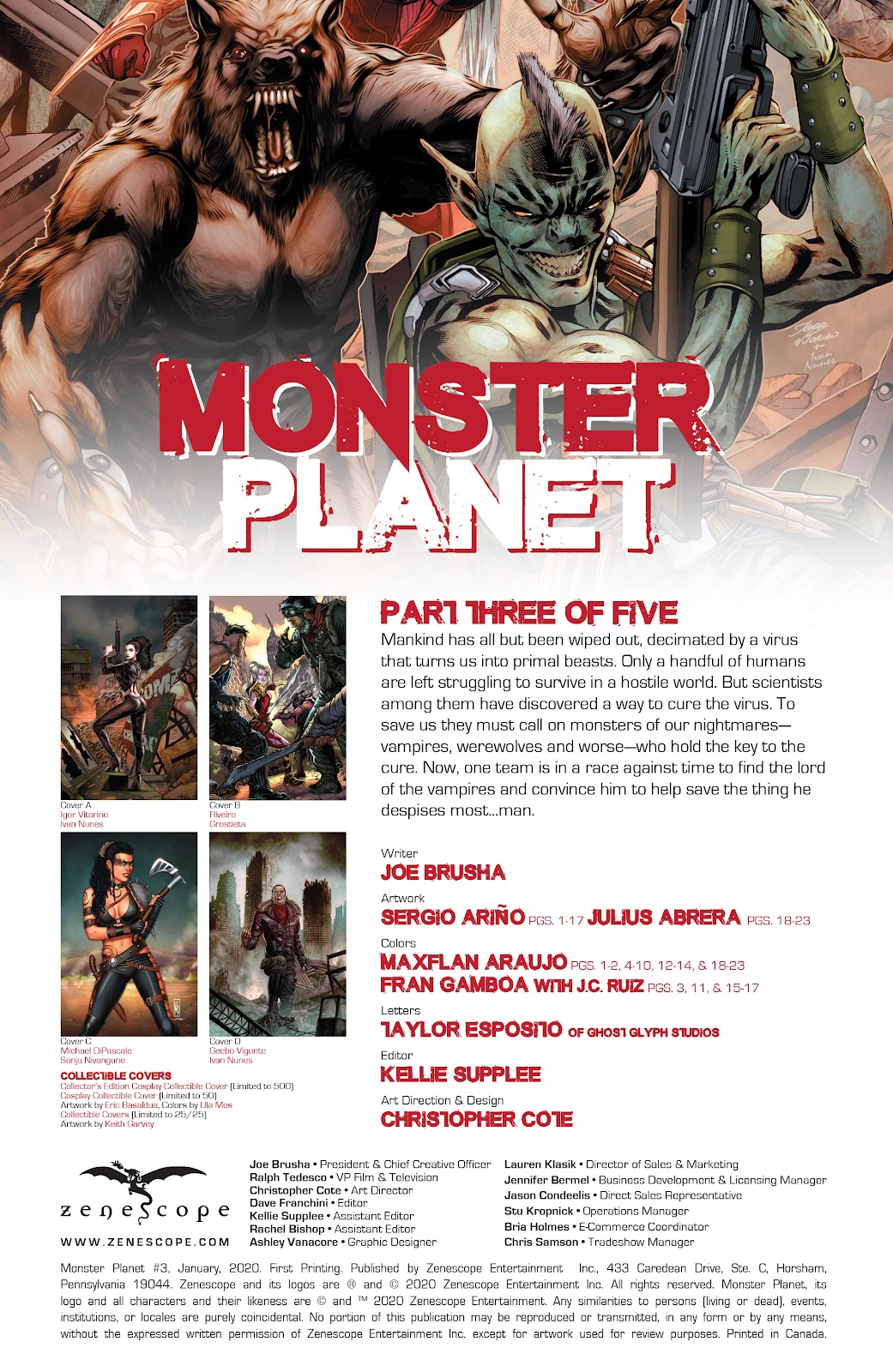 Read online Monster Planet comic - Issue #3