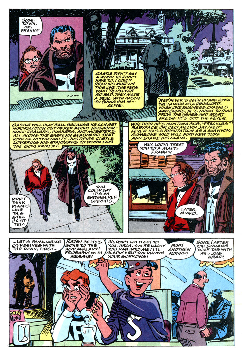 Read online The Punisher Meets Archie comic - Issue # Full