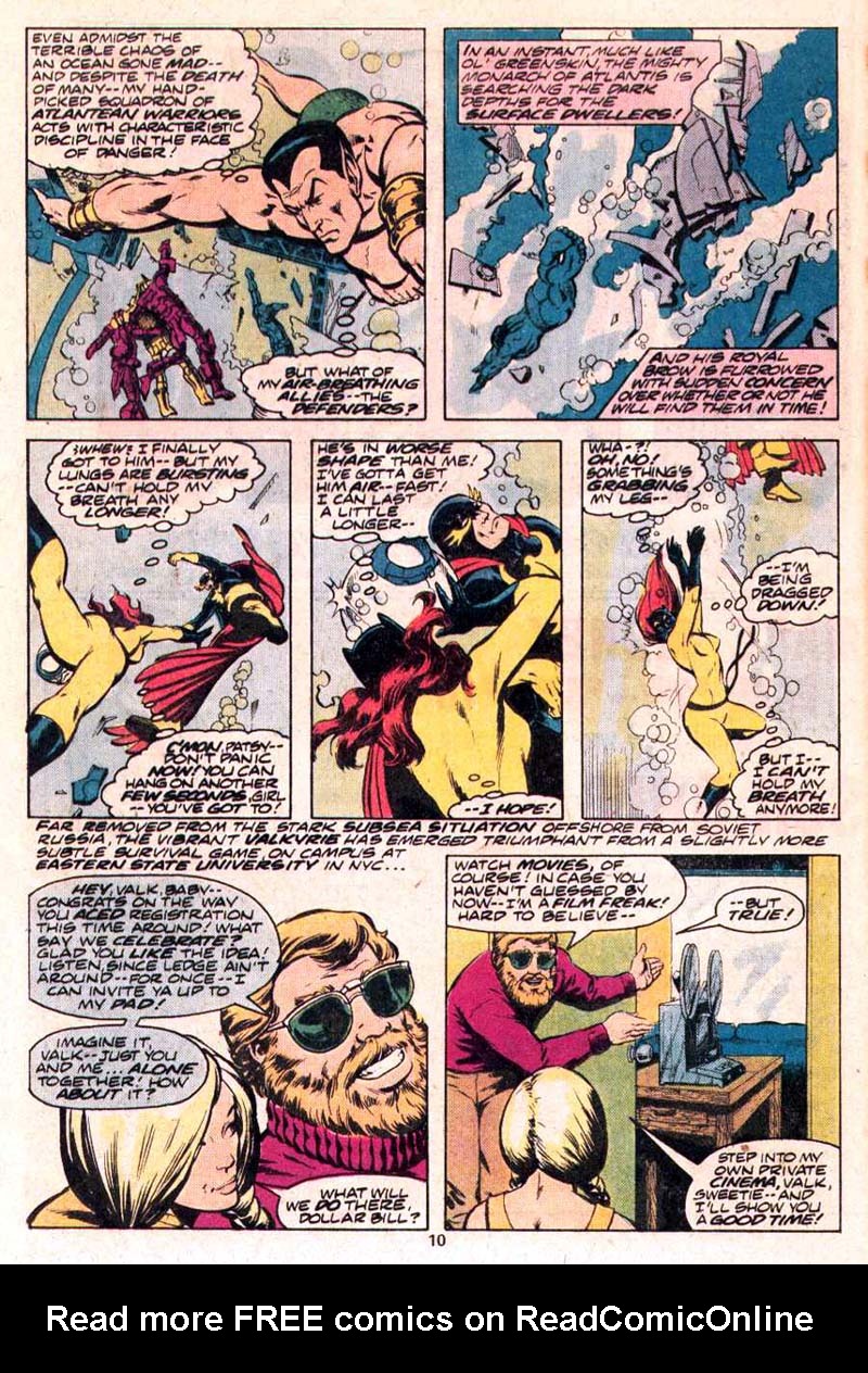 Read online The Defenders (1972) comic - Issue #54