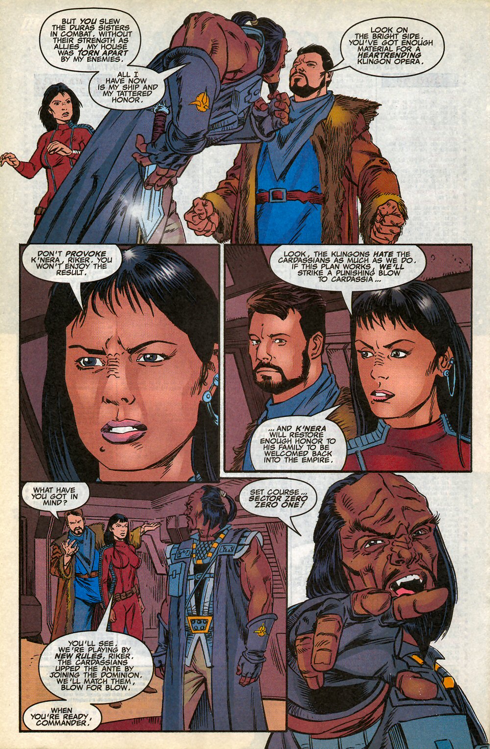 Read online Star Trek: The Next Generation - Riker comic - Issue # Full