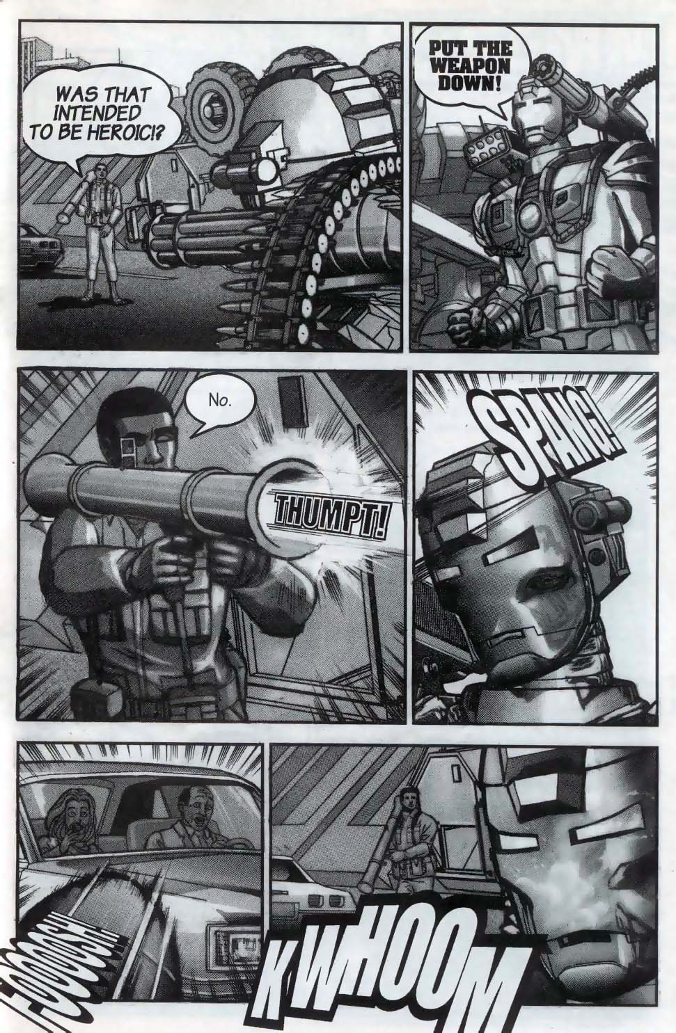 Read online U.S. War Machine comic - Issue #1