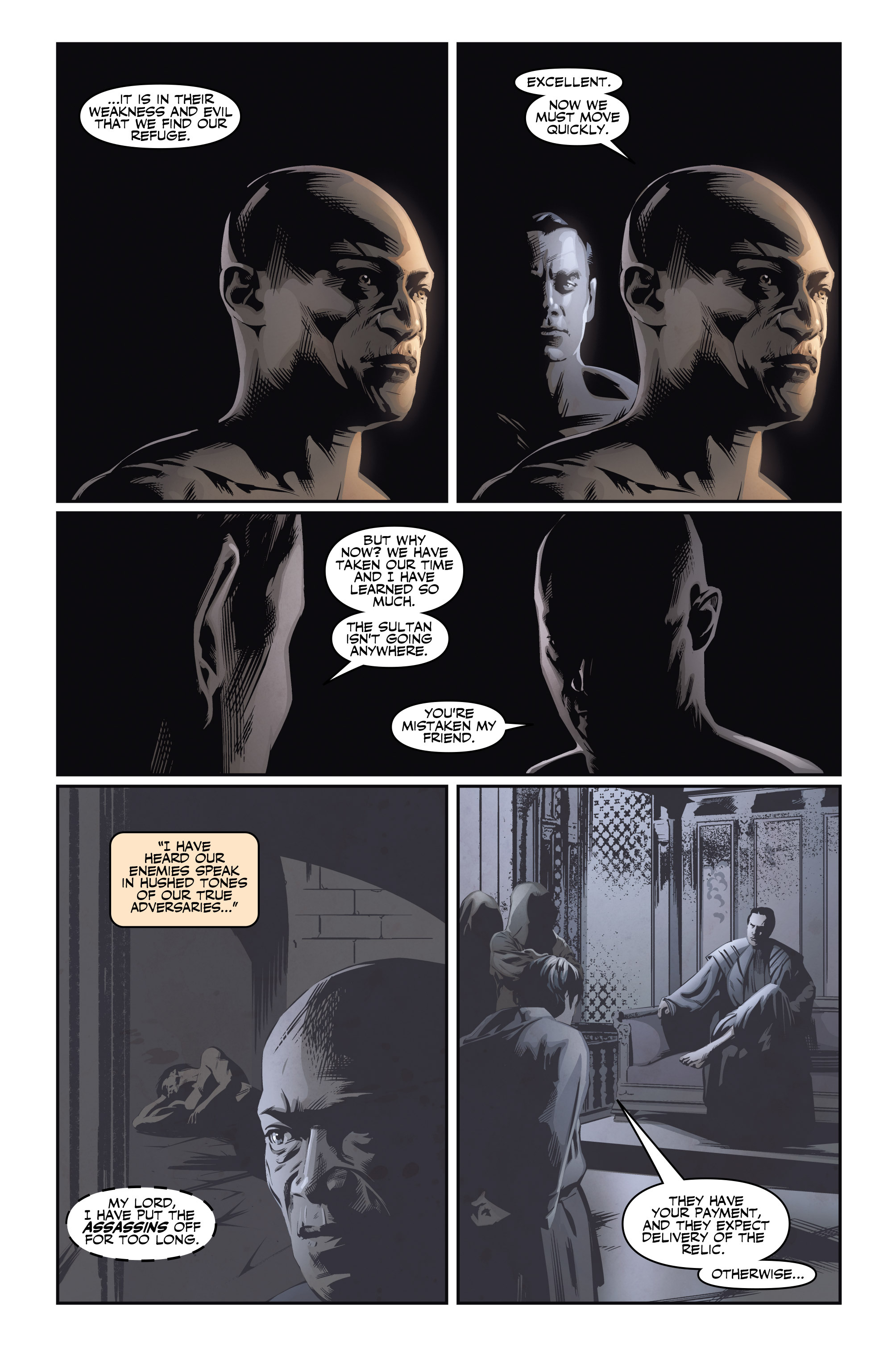 Read online Templars comic - Issue #9