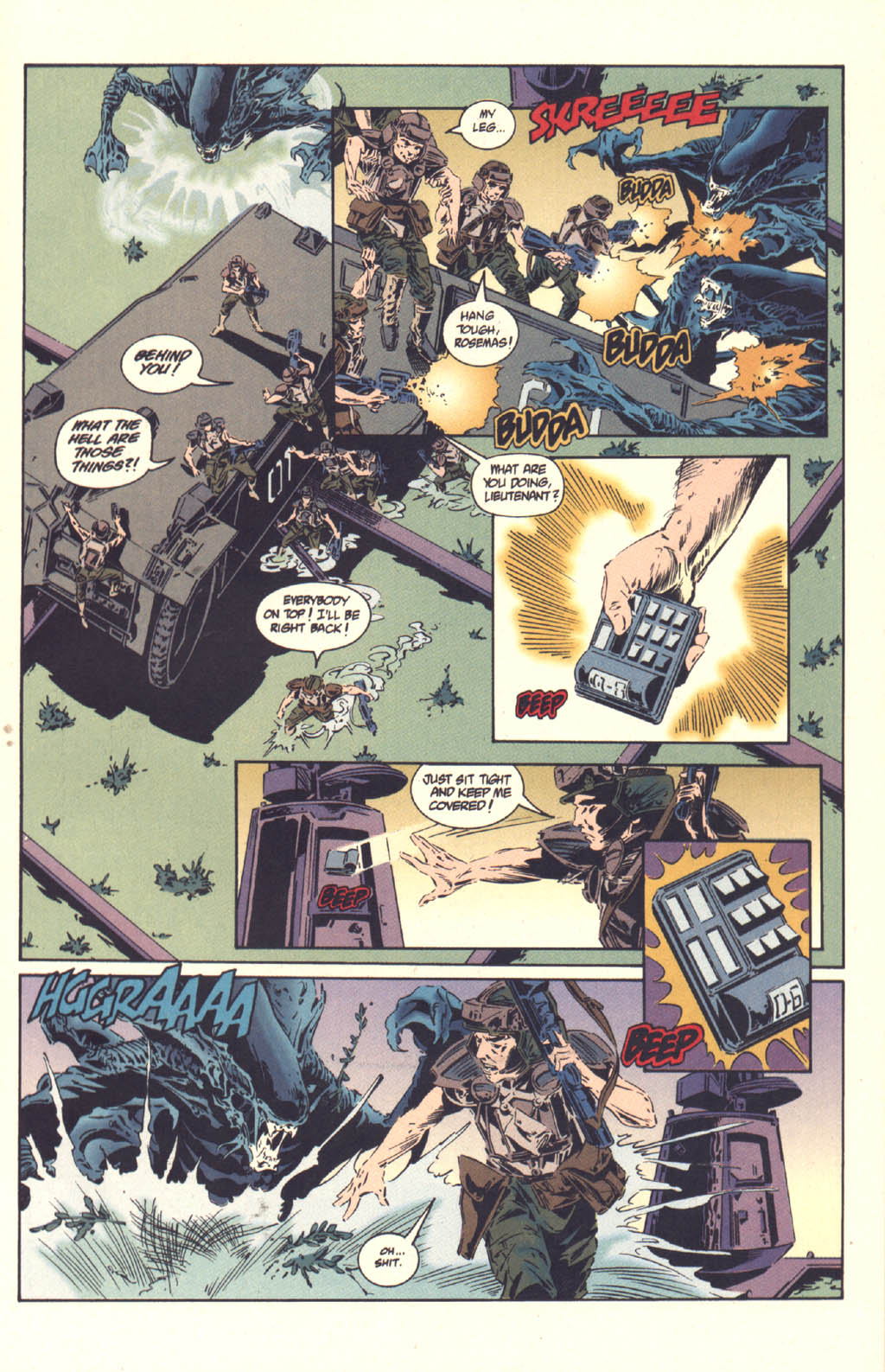 Read online Aliens: Colonial Marines comic - Issue #4