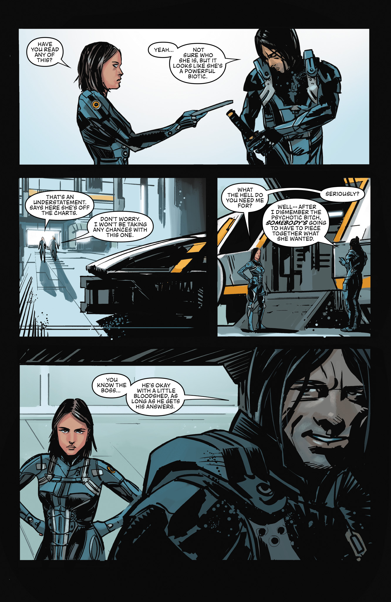 Read online Mass Effect: Foundation comic - Issue #7