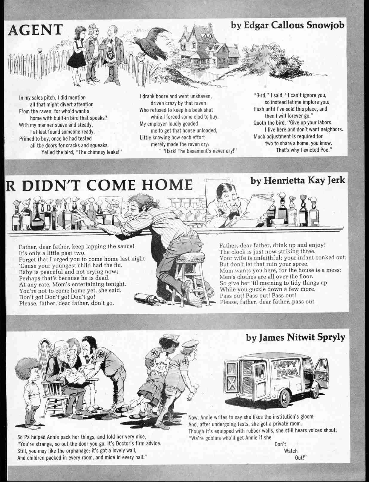 Read online MAD comic - Issue #165