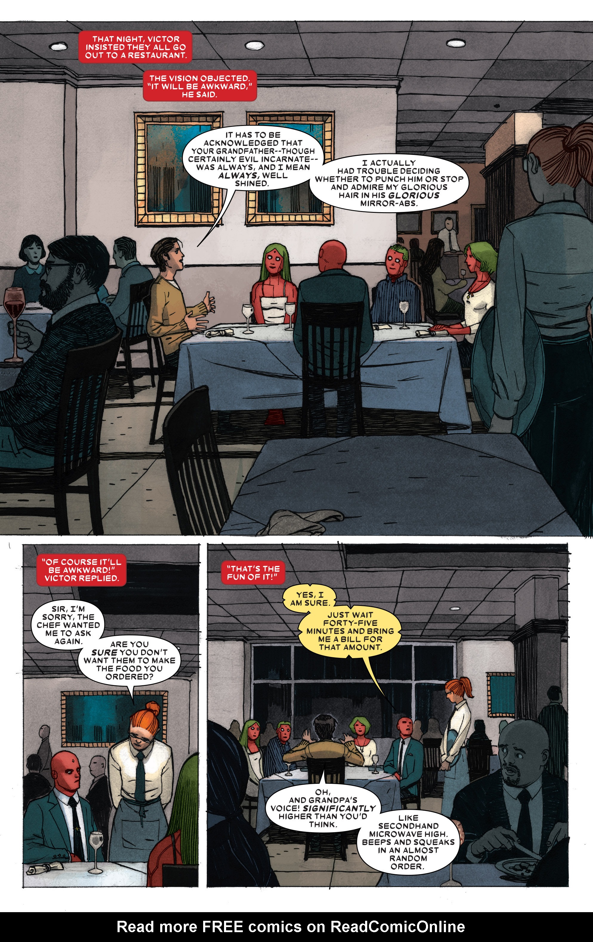 Read online Vision comic - Issue #8