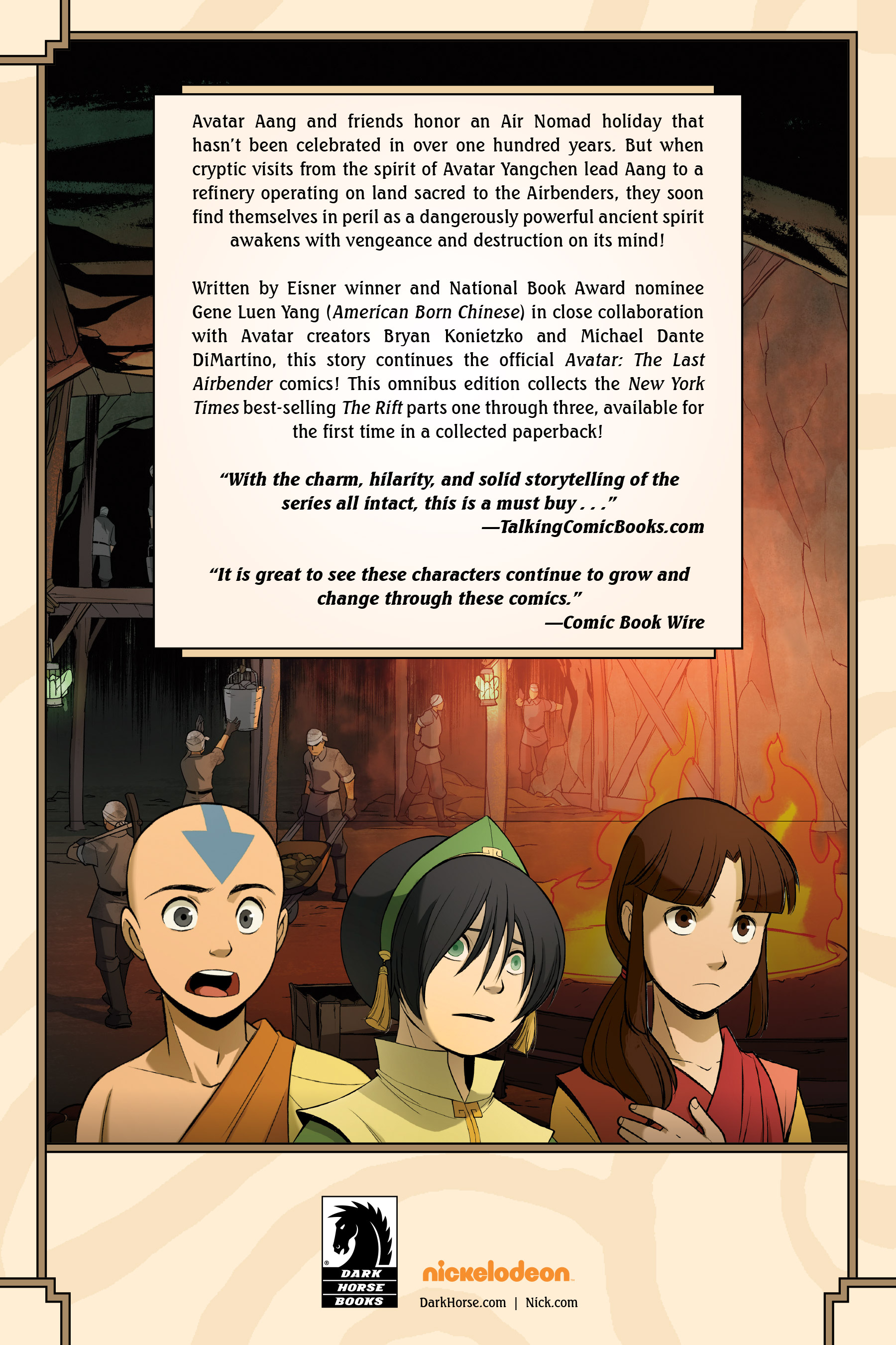 Nickelodeon Avatar The Last Airbender The Rift Omnibus Part 3 | Read ...