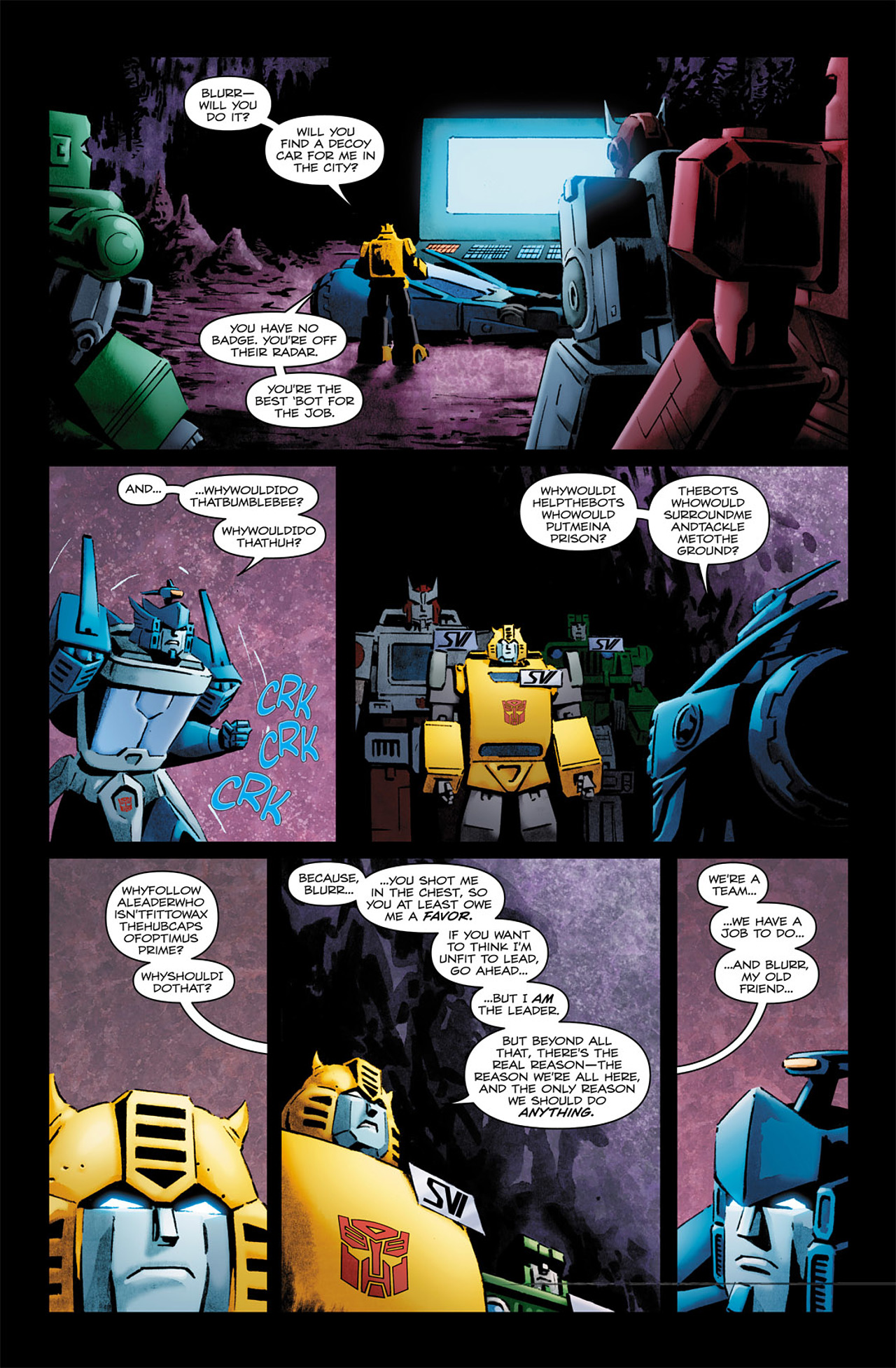 Read online The Transformers: Bumblebee comic - Issue #2