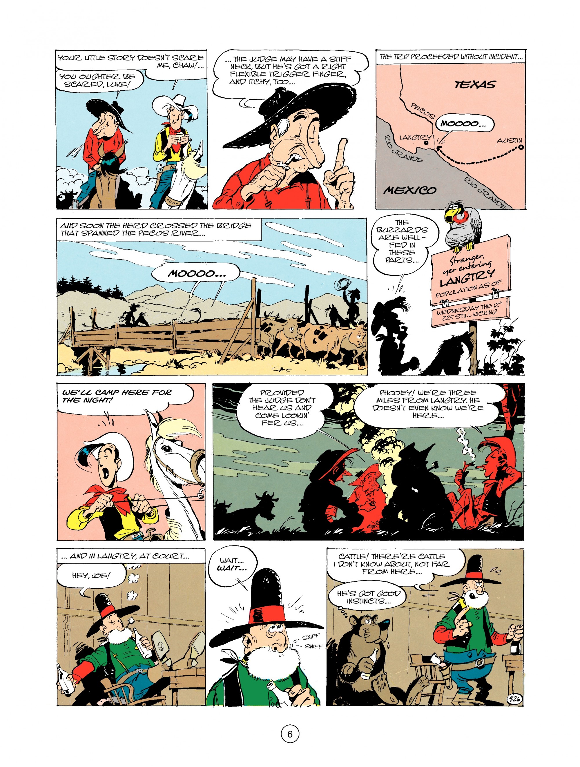 Read online A Lucky Luke Adventure comic - Issue #24