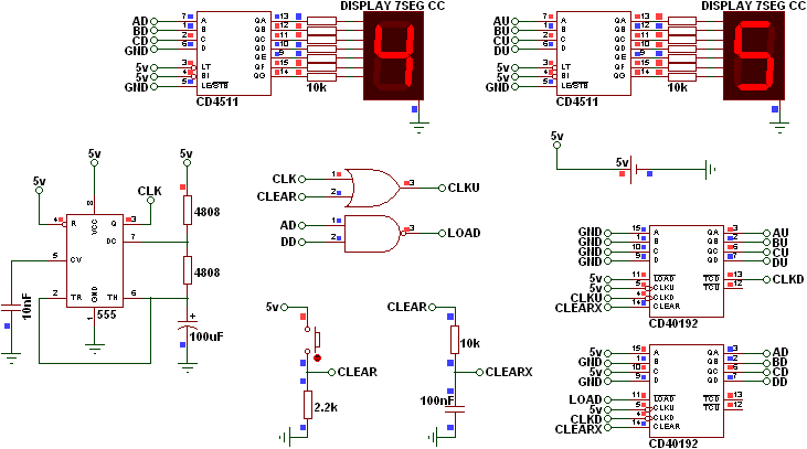 Contador 0 59 descendente