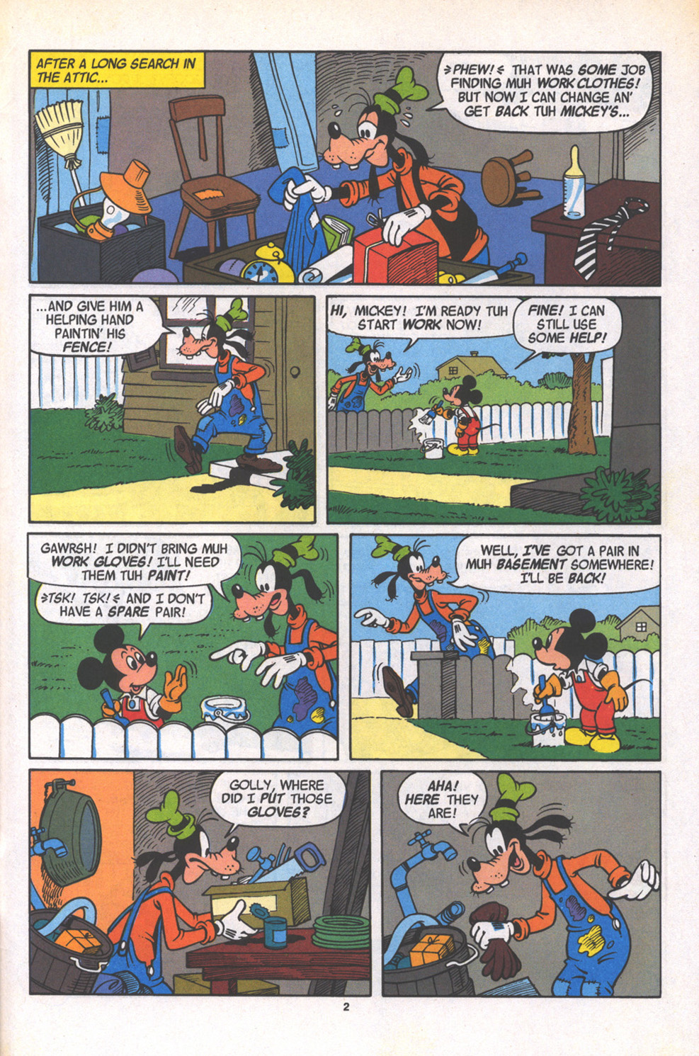 Read online Mickey Mouse Adventures comic - Issue #3
