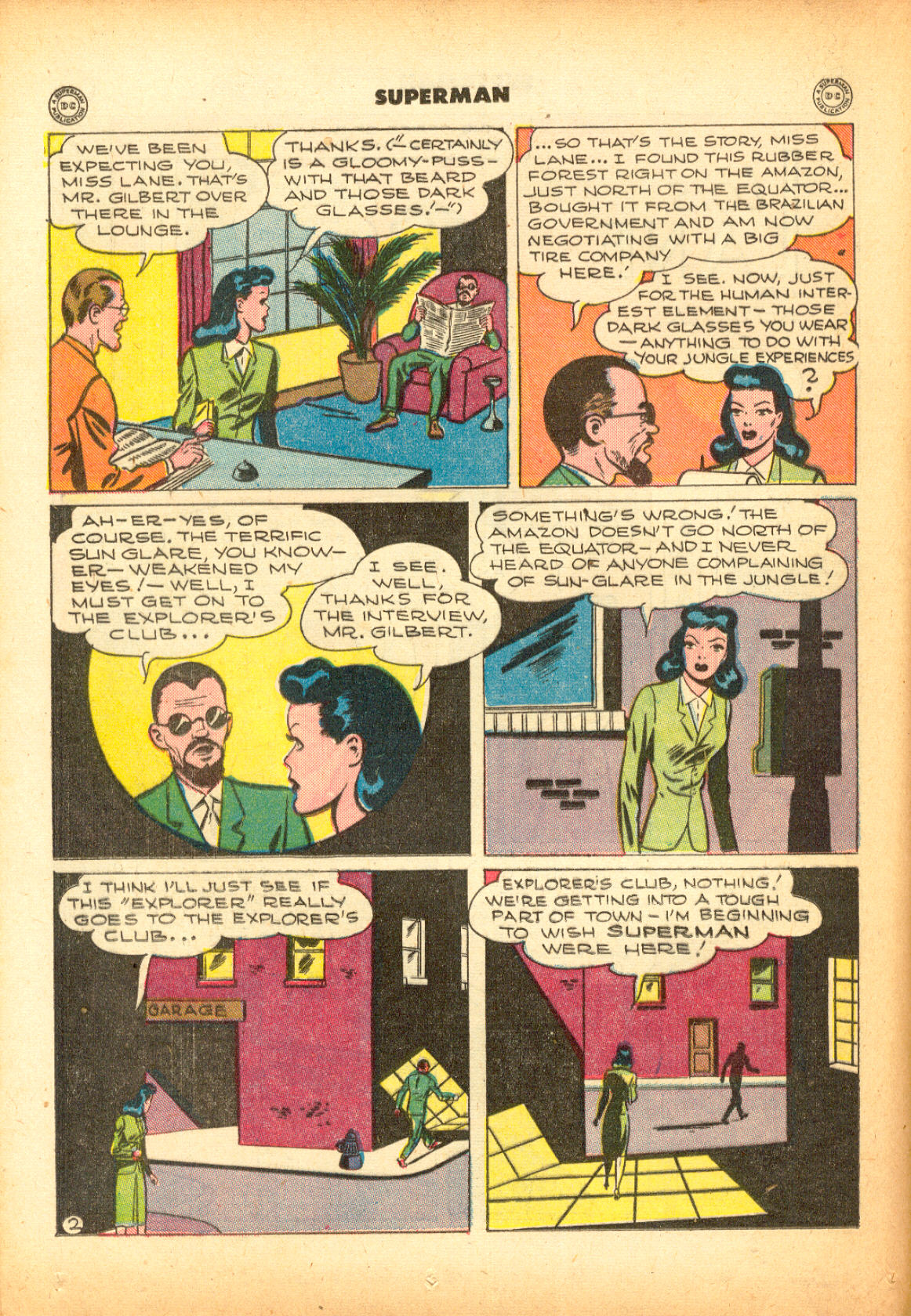 Read online Superman (1939) comic - Issue #38