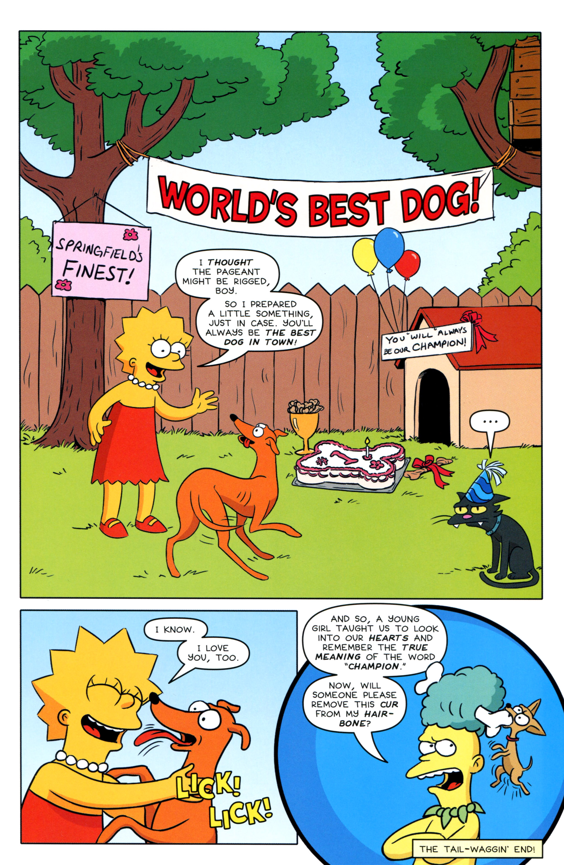 Read online Simpsons One-Shot Wonders: Lisa comic - Issue # Full