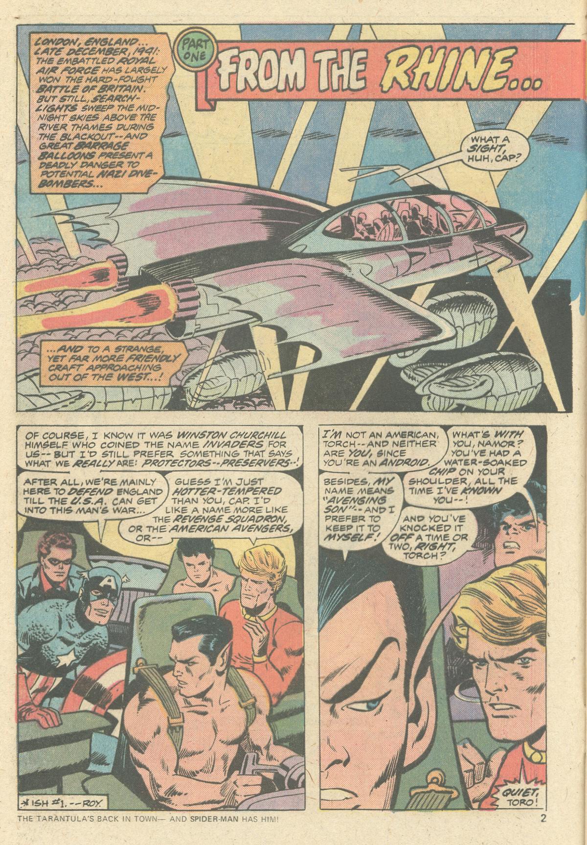 Read online The Invaders (1975) comic - Issue #1