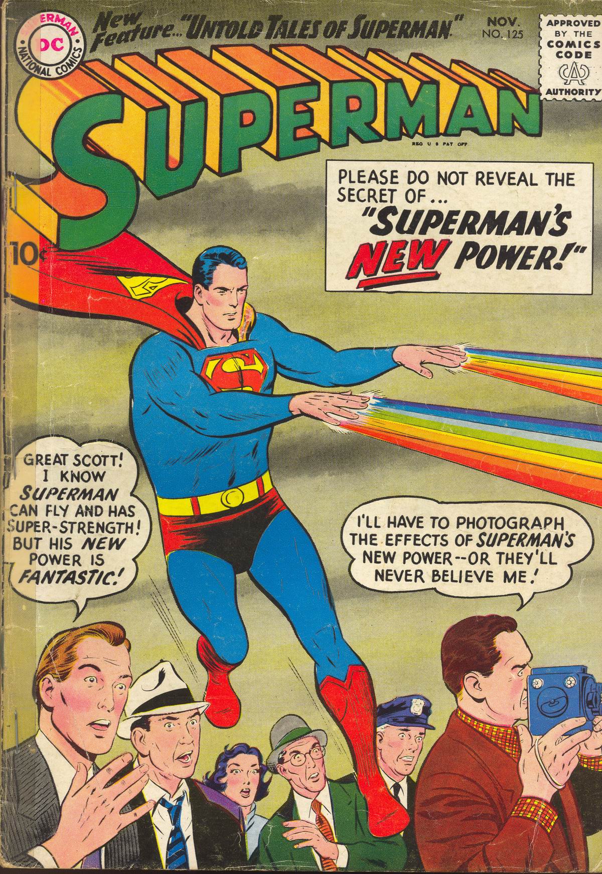 Read online Superman (1939) comic - Issue #125
