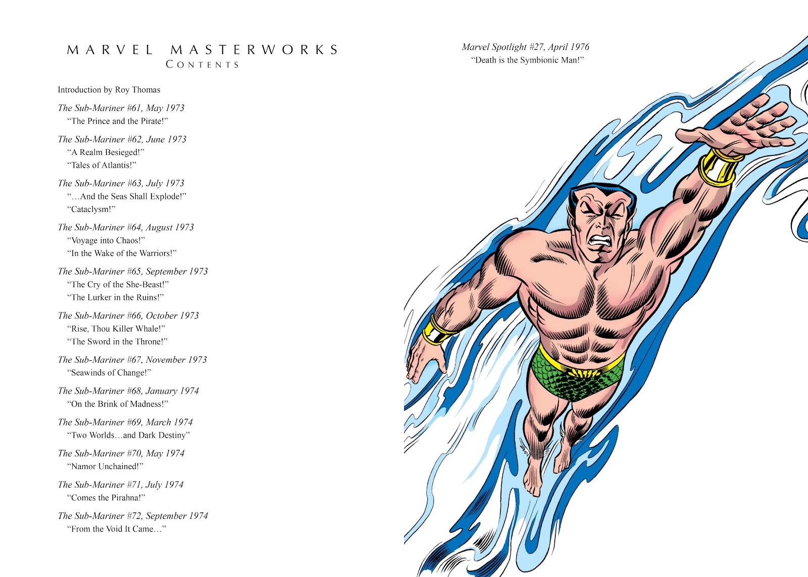 Read online Marvel Masterworks: The Sub-Mariner comic - Issue # TPB 8 ...