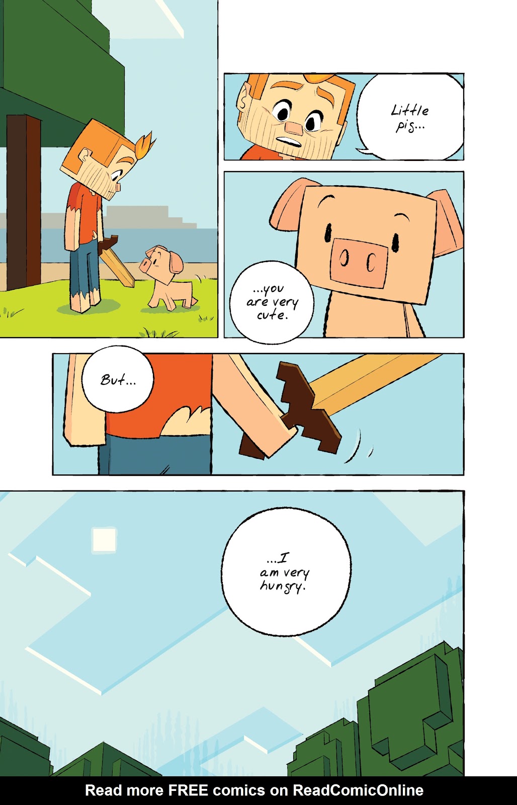 Read online Minecraft: Stories From the Overworld comic - Issue # TPB
